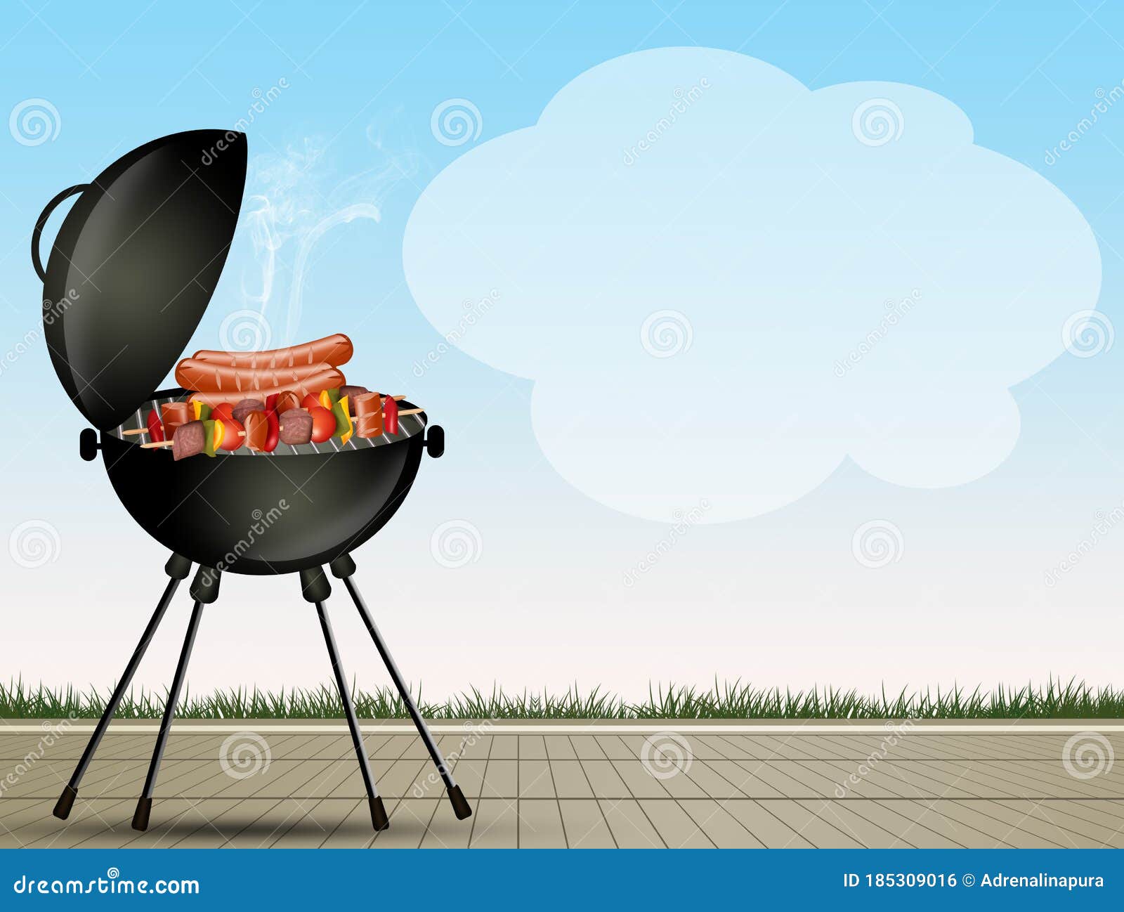 Barbecue Vector Illustration | CartoonDealer.com #55365034