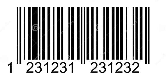 Illustration of Barcode EAN 13 GTIN Vector Stock Illustration ...