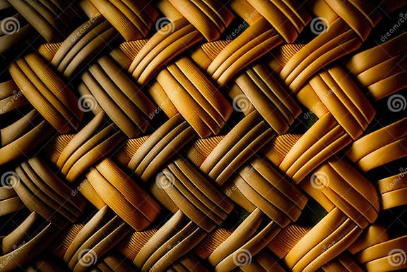 An Illustration of a Basketweave Texture Pattern Background. Created ...