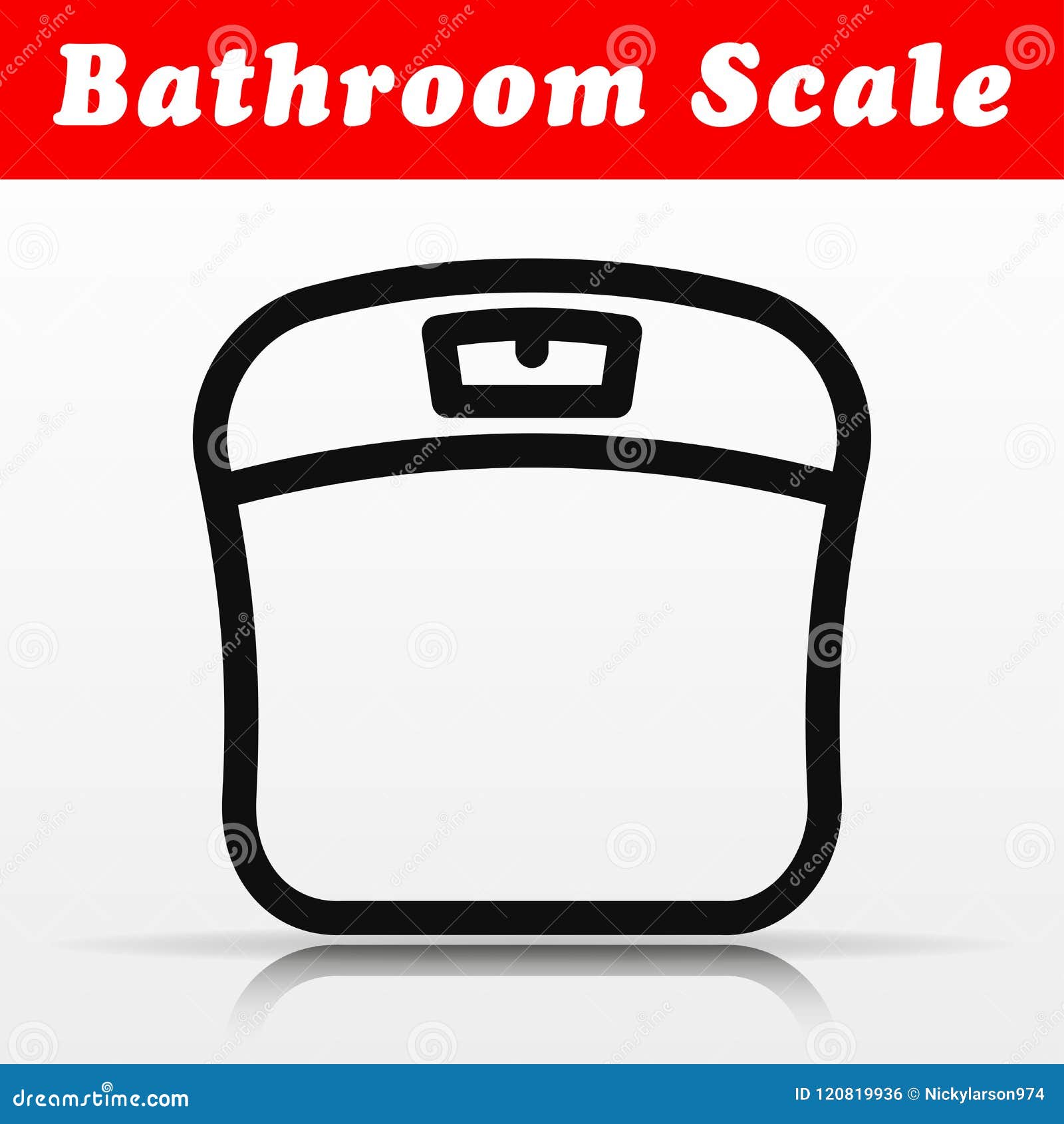 Bathroom Scale Vector Icon Design Stock Vector - Illustration of design ...