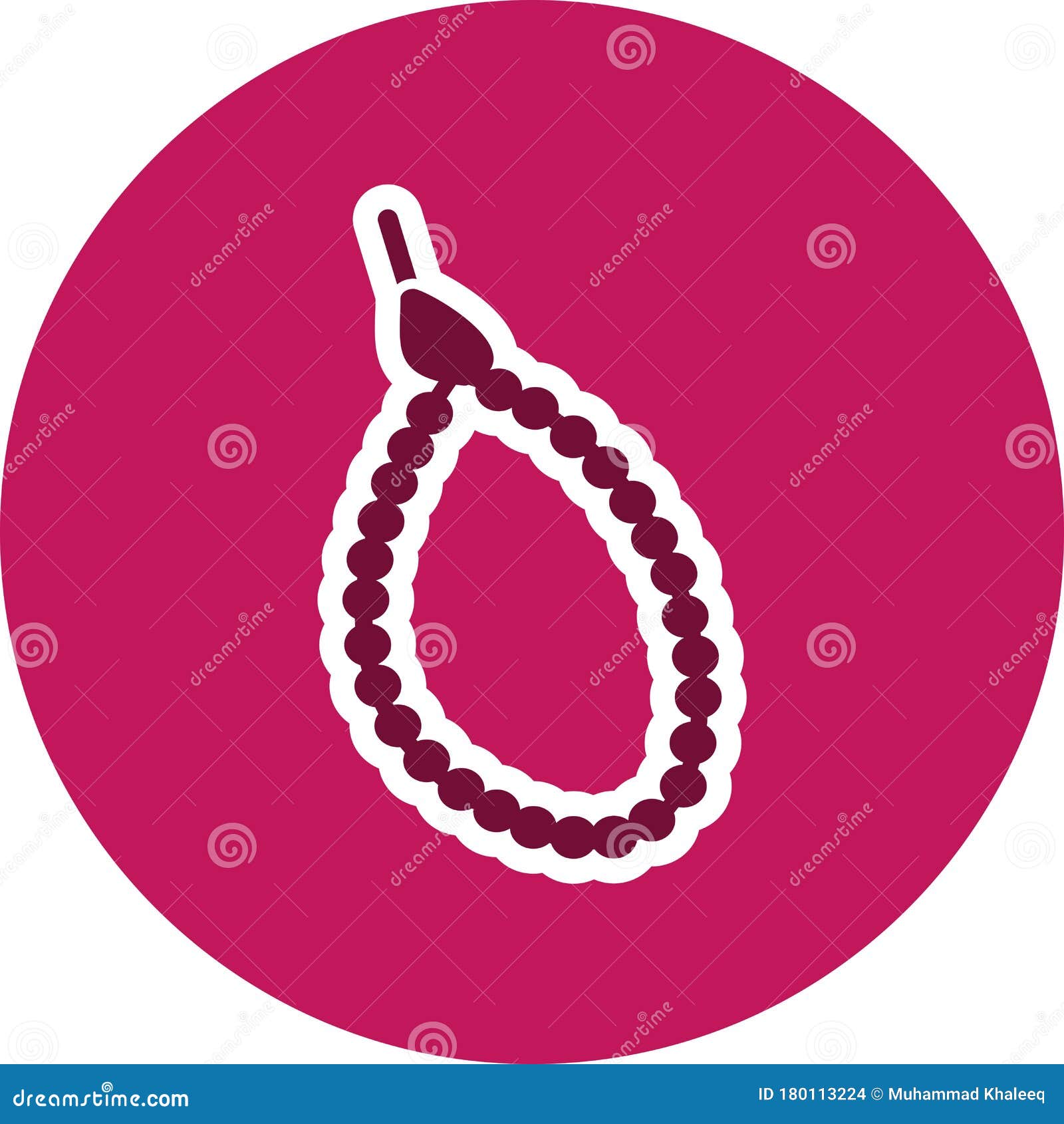 Illustration Bead Icon for Personal and Commercial Use. Stock ...