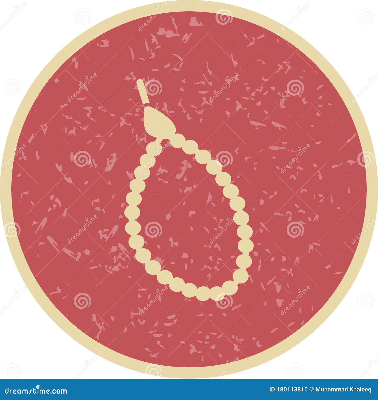 Illustration Bead Icon for Personal and Commercial Use. Stock ...