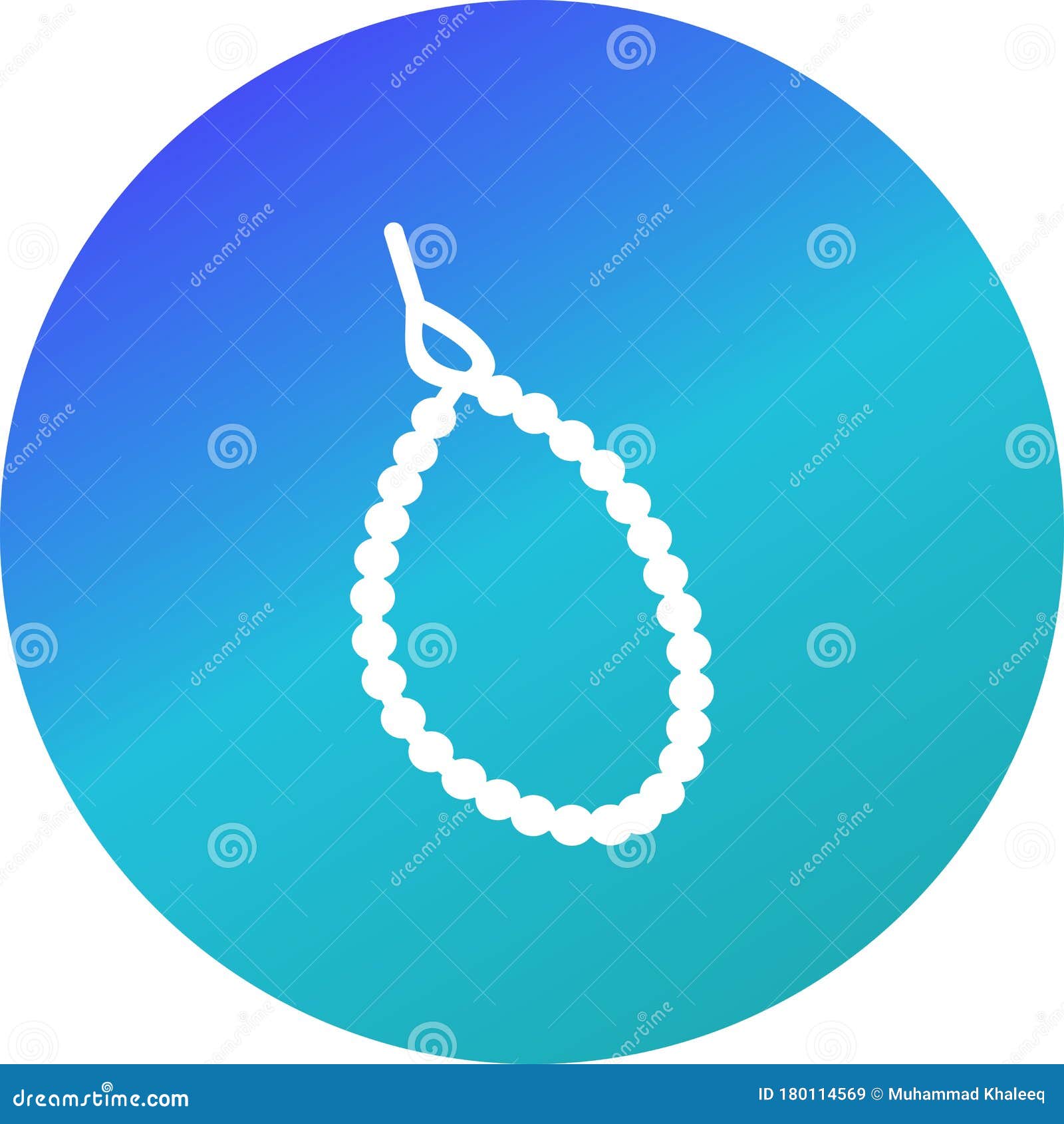 Illustration Bead Icon for Personal and Commercial Use. Stock ...