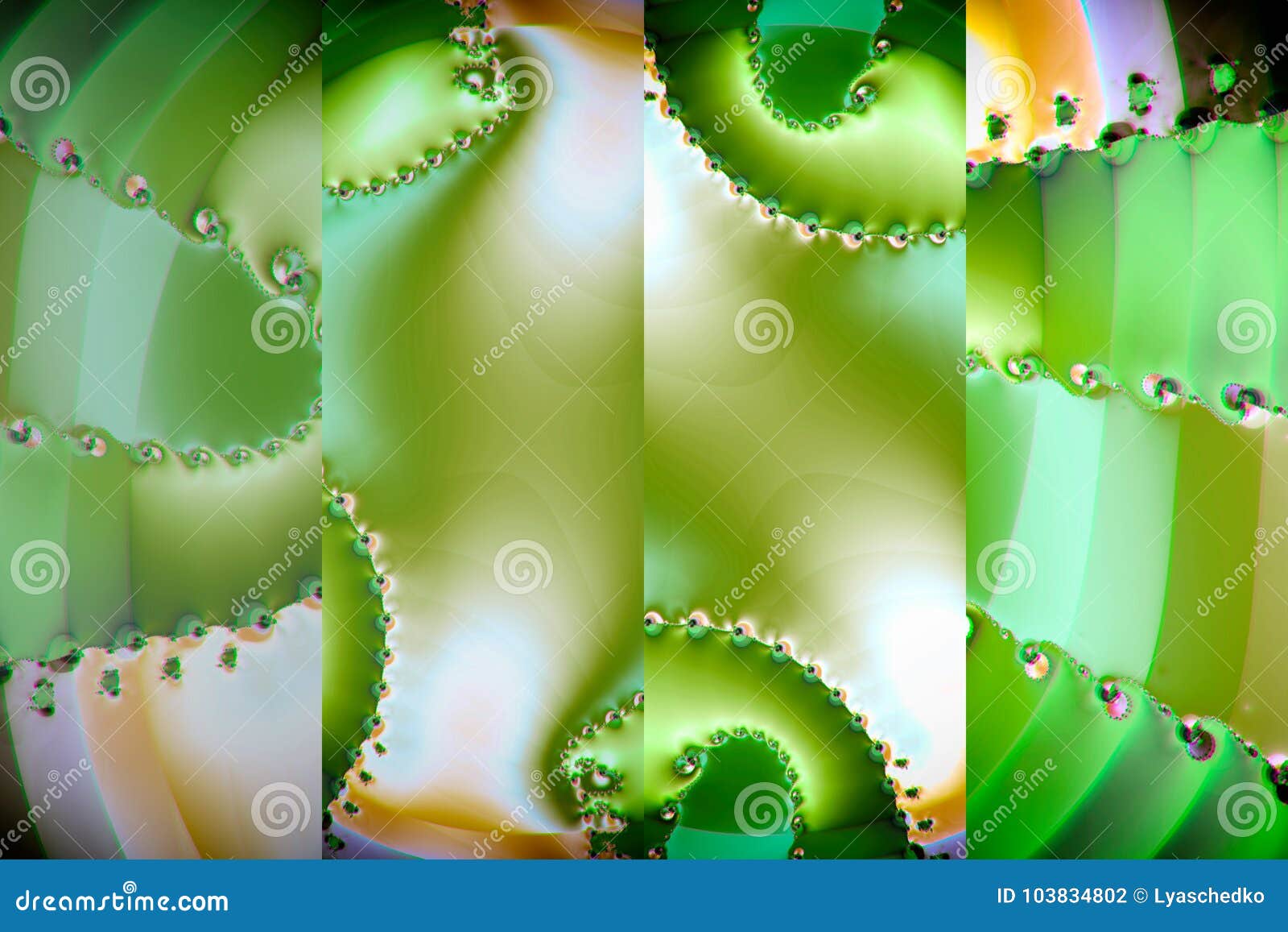 Fractal Image: Fancy Pattern. Stock Illustration - Illustration of ...