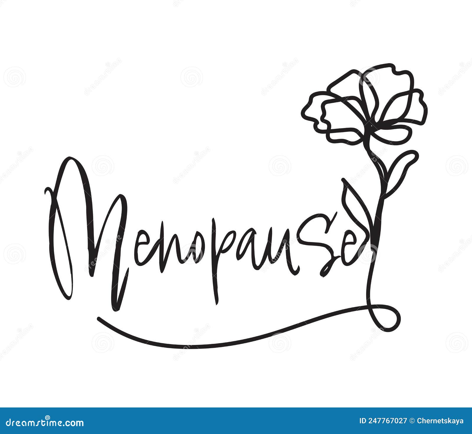 Menopause Climacteric Icon Cartoon Vector Woman Cycle Cartoondealer
