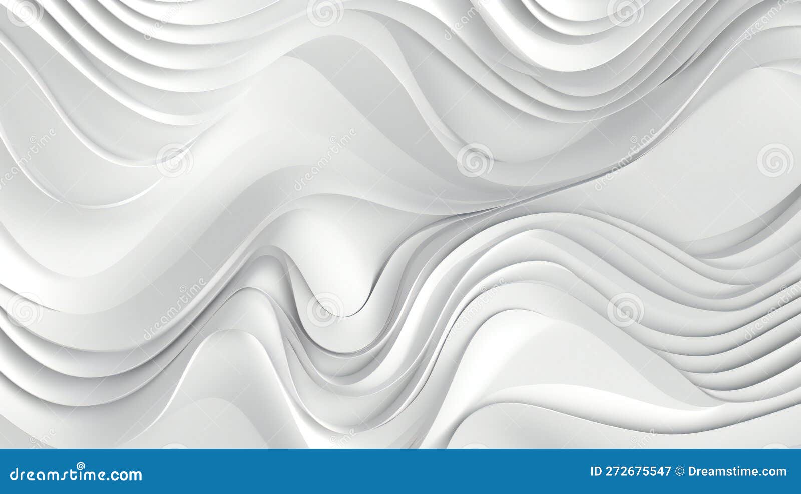 Illustration Beautiful White Wave, Abstract, Textures Stock ...