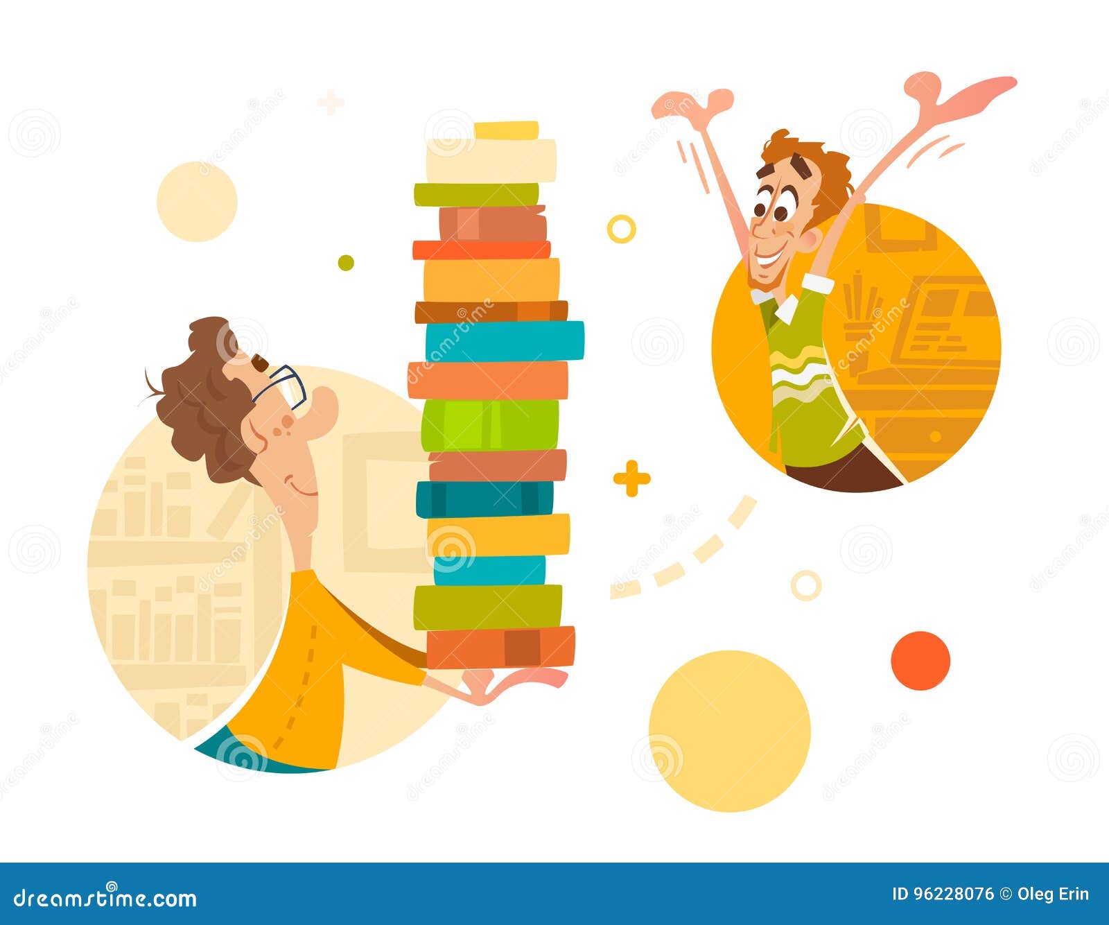 Illustration Big Data Transfer Concept Stock Vector - Illustration of ...