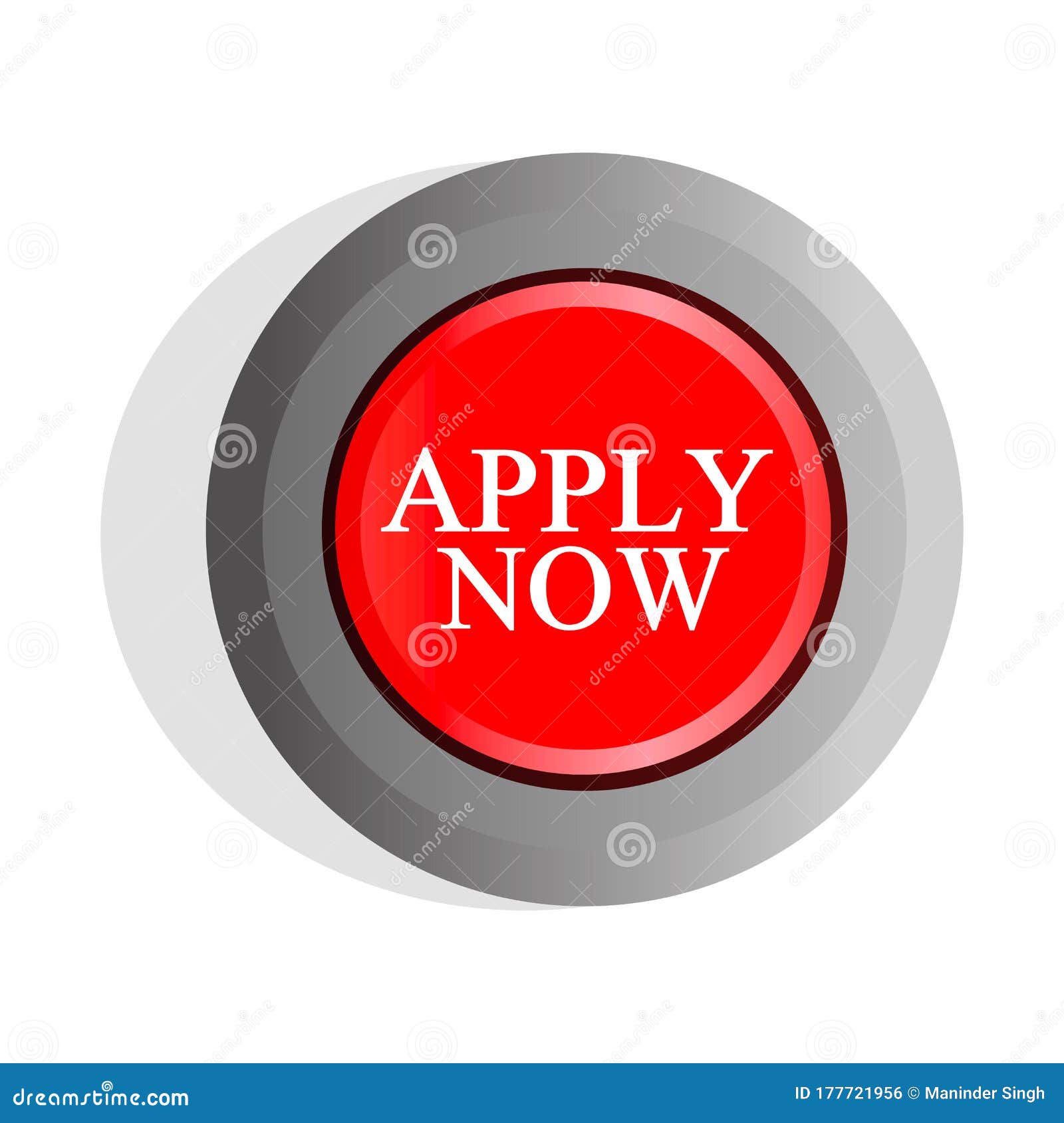 Apply now Button. stock illustration. Illustration of power - 177721956