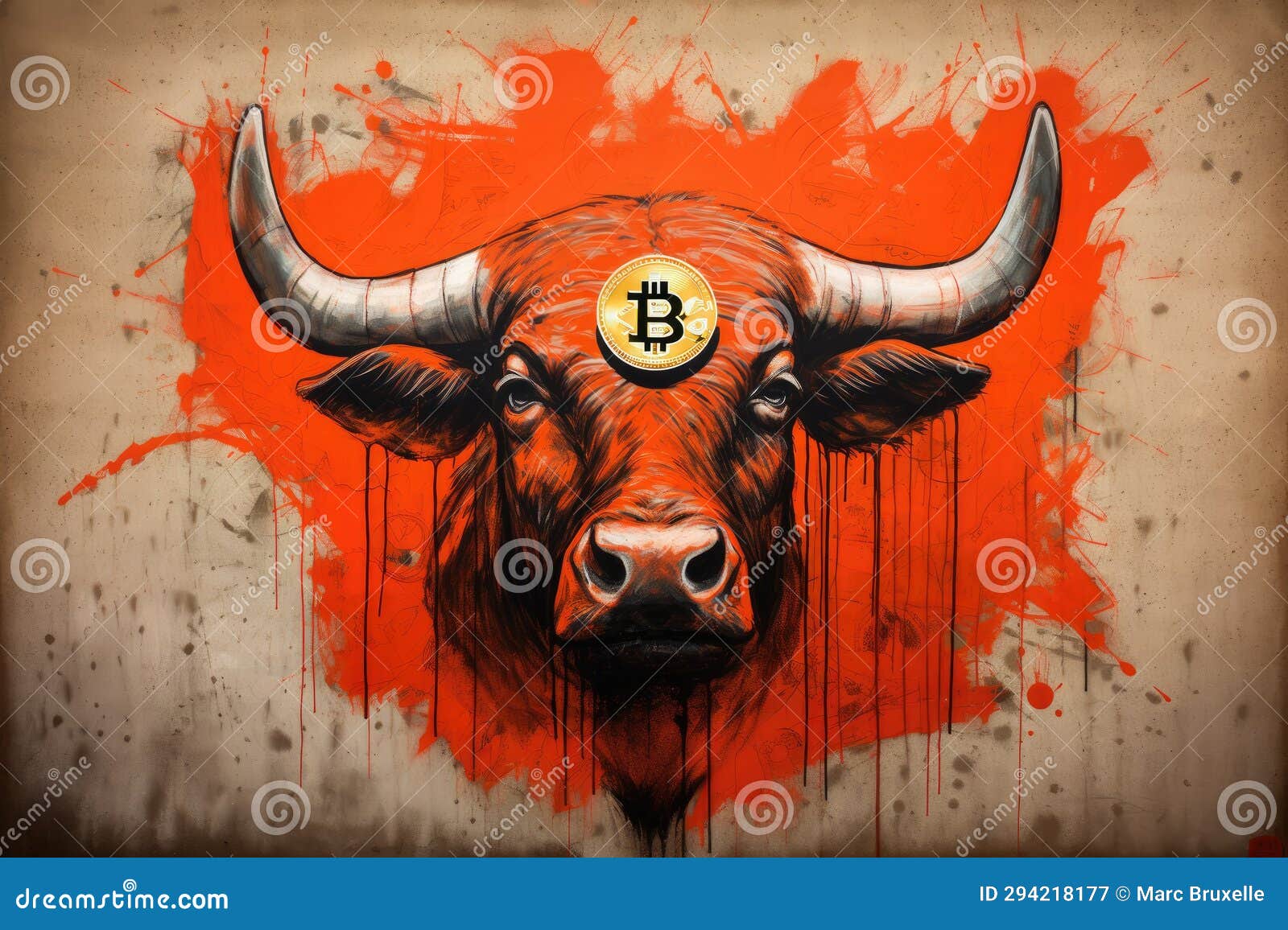 Illustration of a Bitcoin Bull Run - AI Generated Stock Illustration ... Illustration of a Bitcoin Bull Run - AI Generated Stock Illustration ...