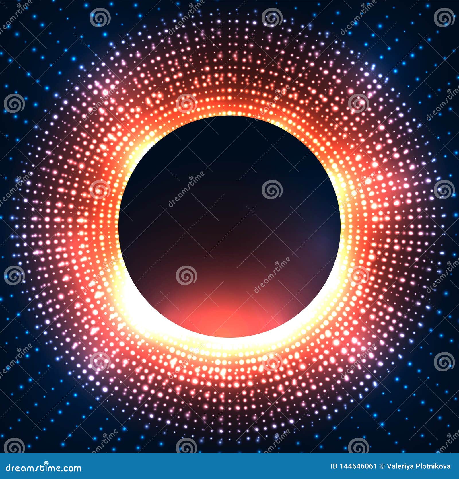 Supernova Vector Illustration. How Stars Become To Big Bang And ...