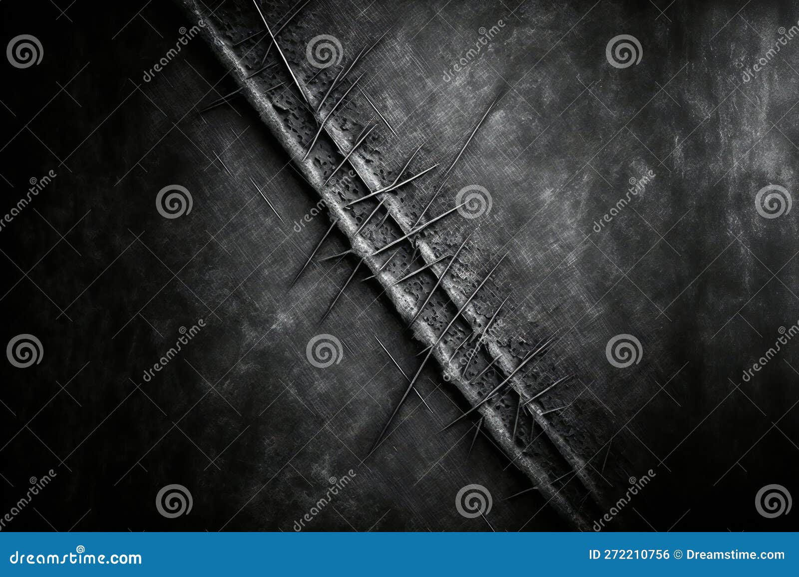 Black Scratched Metal Texture, Abstract Background, Abstract, Textures ...