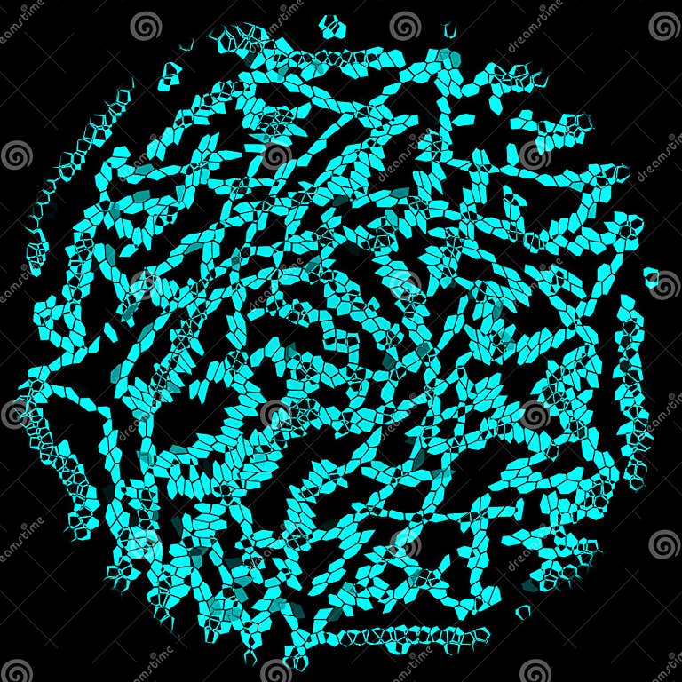 Teal Sphere Illustration stock illustration. Illustration of sphere ...