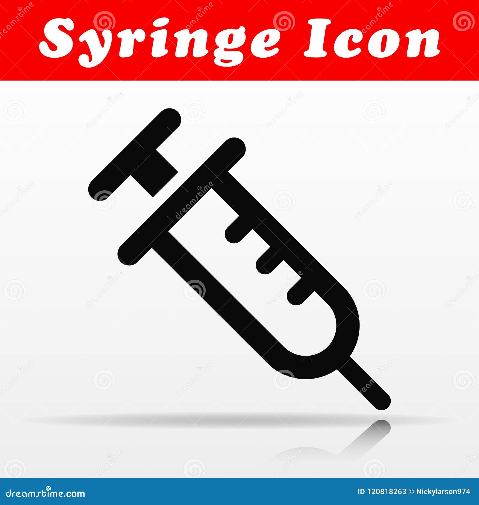 Black Syringe Vector Icon Design Stock Vector - Illustration of health ...