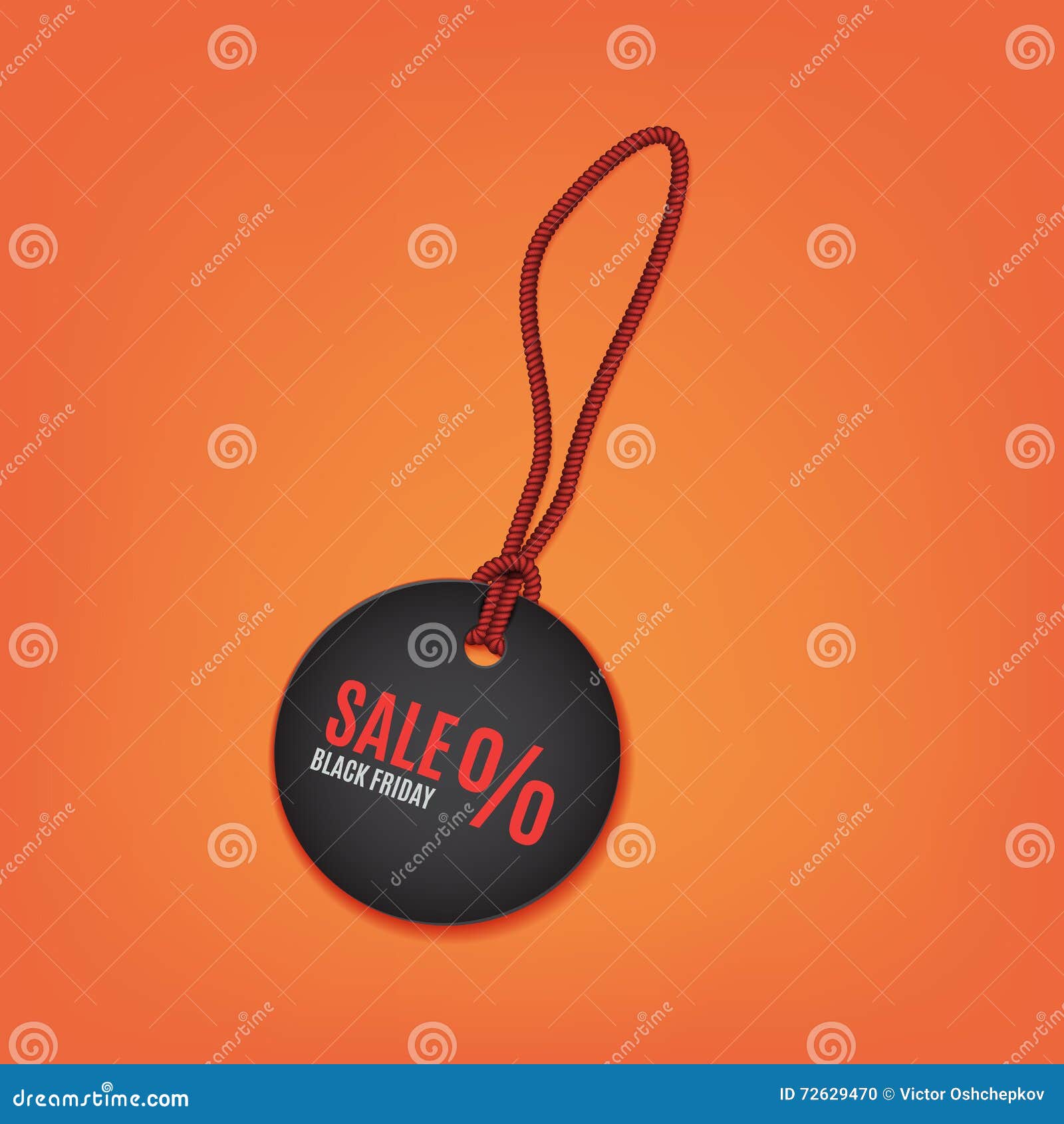 Illustration of black tag stock vector. Illustration of store - 72629470
