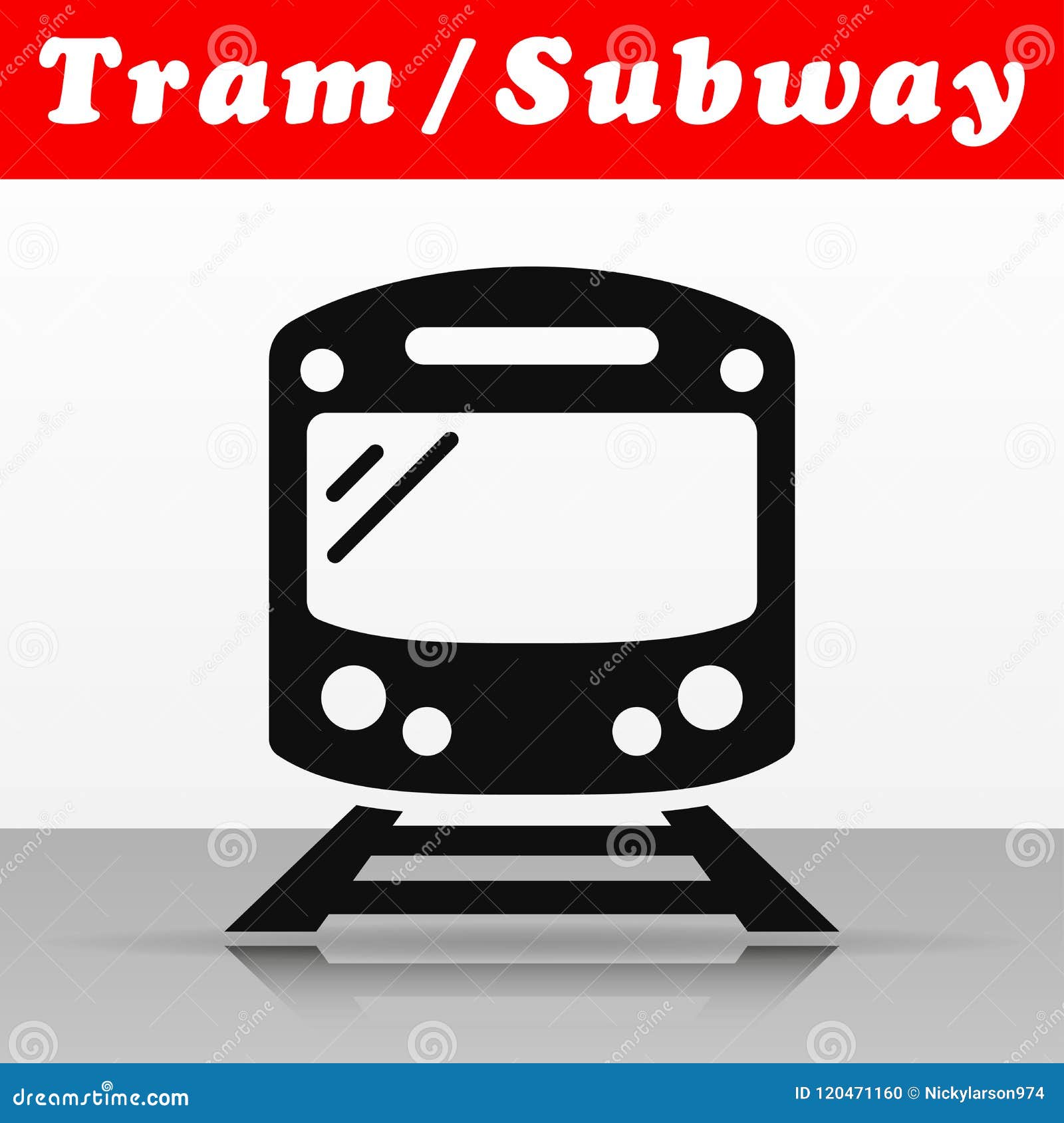 Black Tram Isolated Vector Icon. Simple Element Illustration From ...