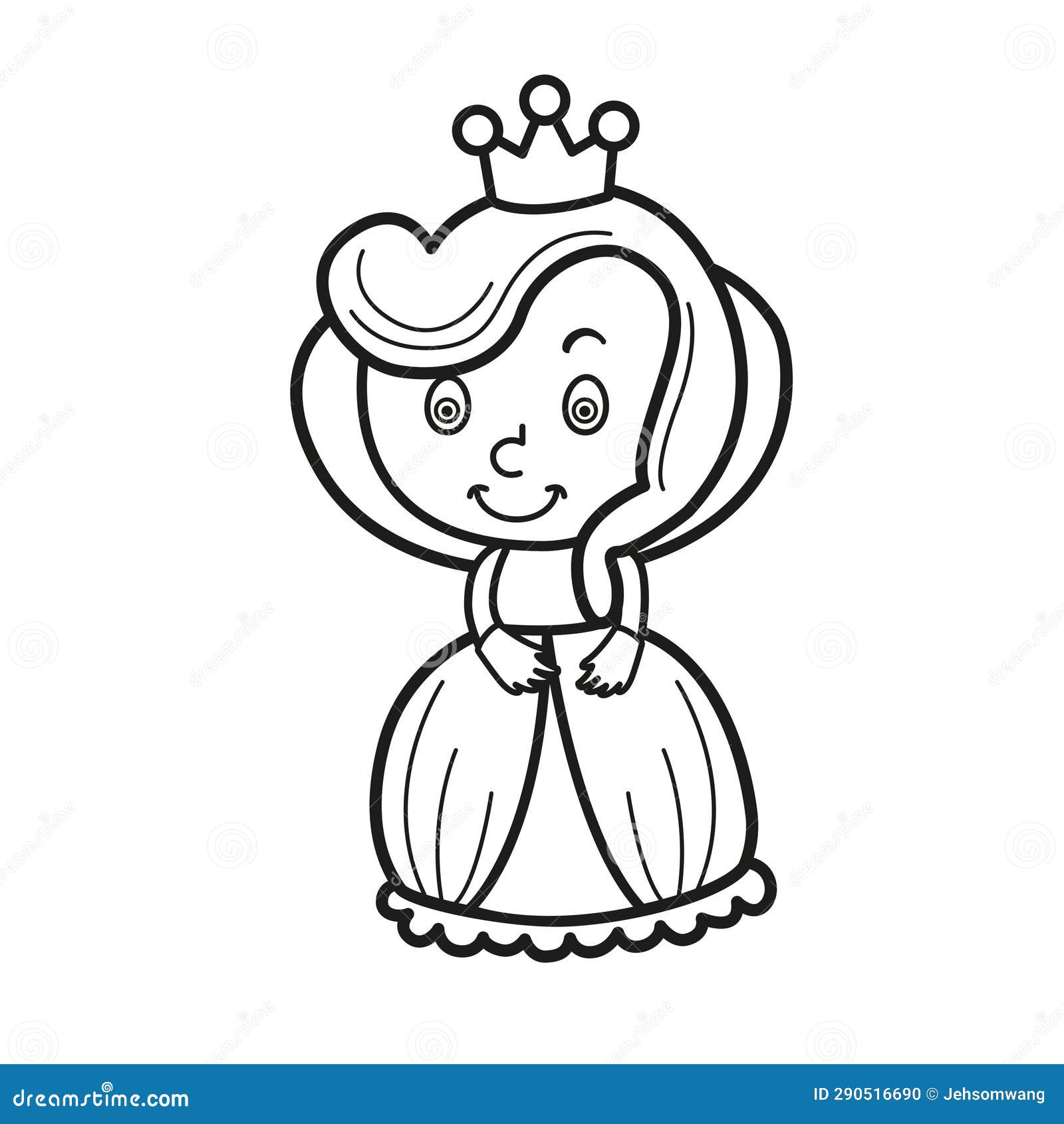 Cute Queen Clipart
