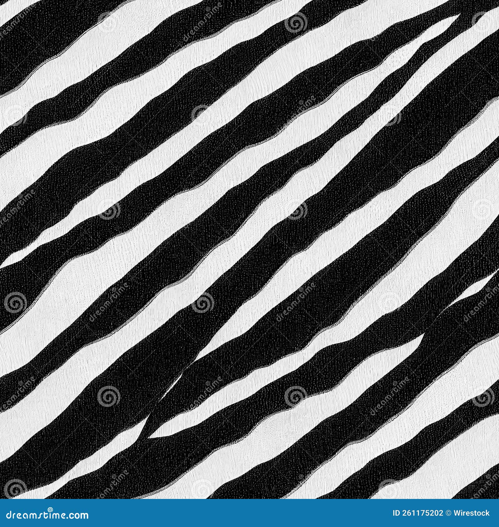 Illustration of Black and White Zebra Abstract Seamless Pattern Tile ...