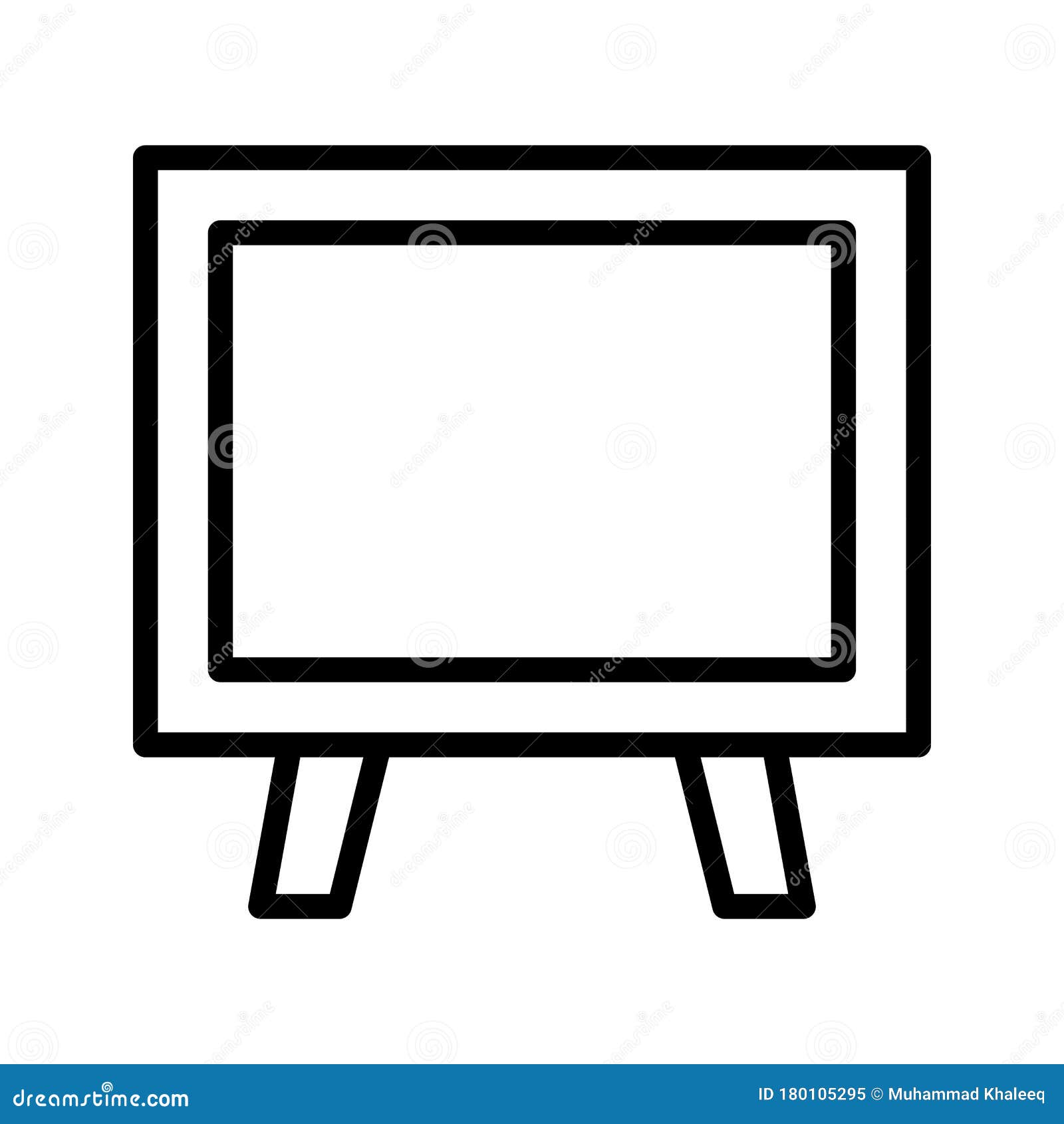 Illustration Blackboard Icon for Personal and Commercial Use. Stock ...
