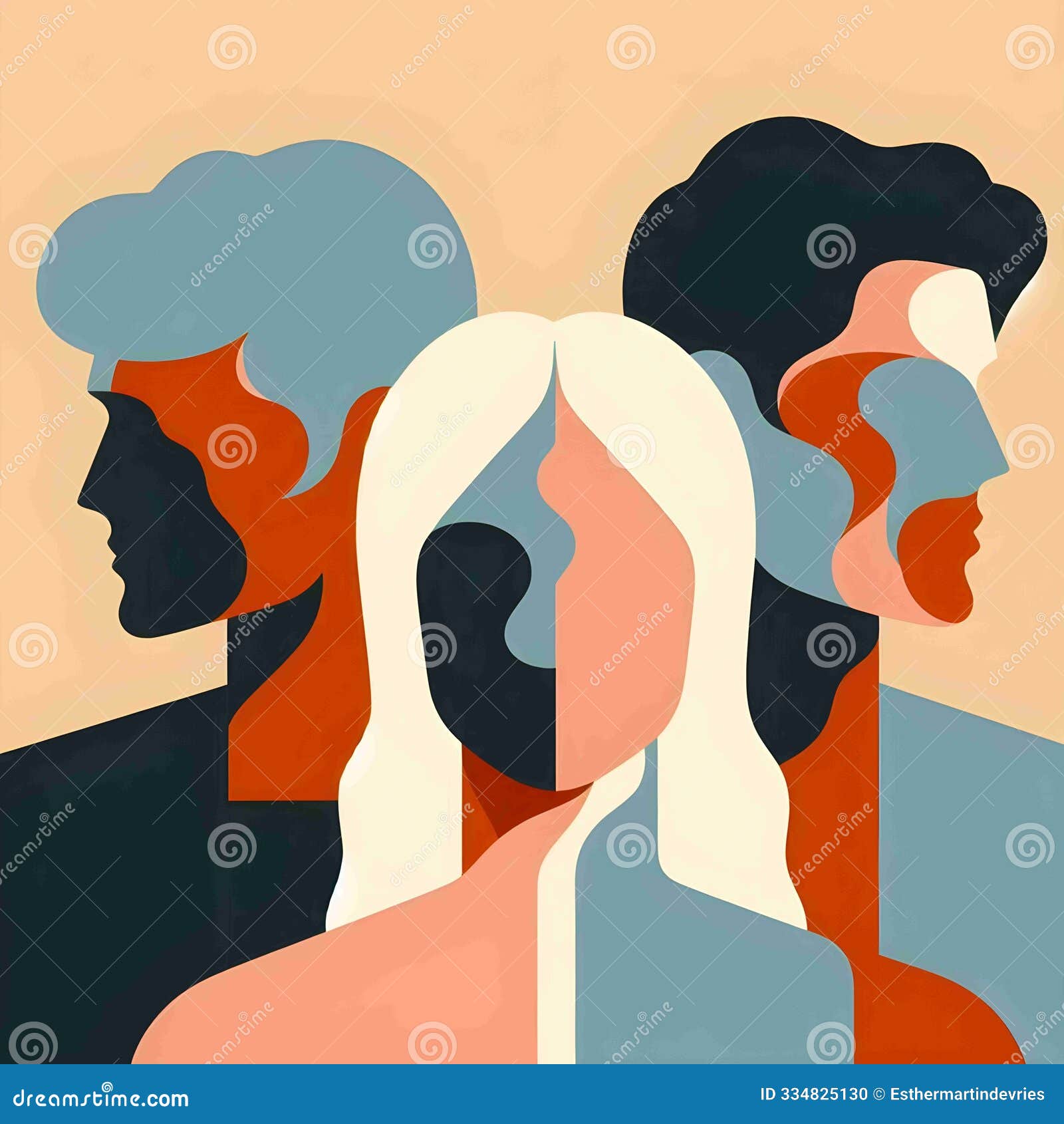 Illustration Blocking and Composition. this Style Has Simplicity and ...