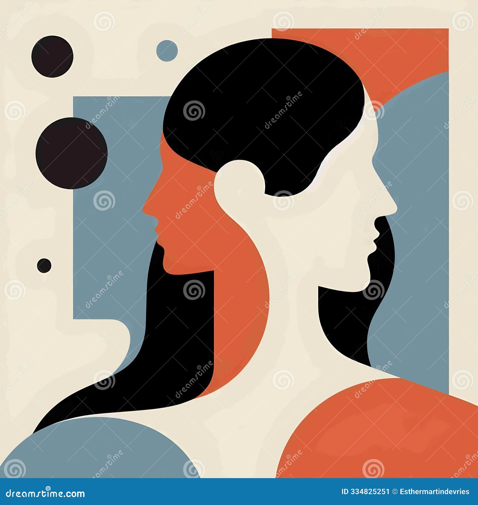 Illustration Blocking and Composition. this Style Has Simplicity and ...