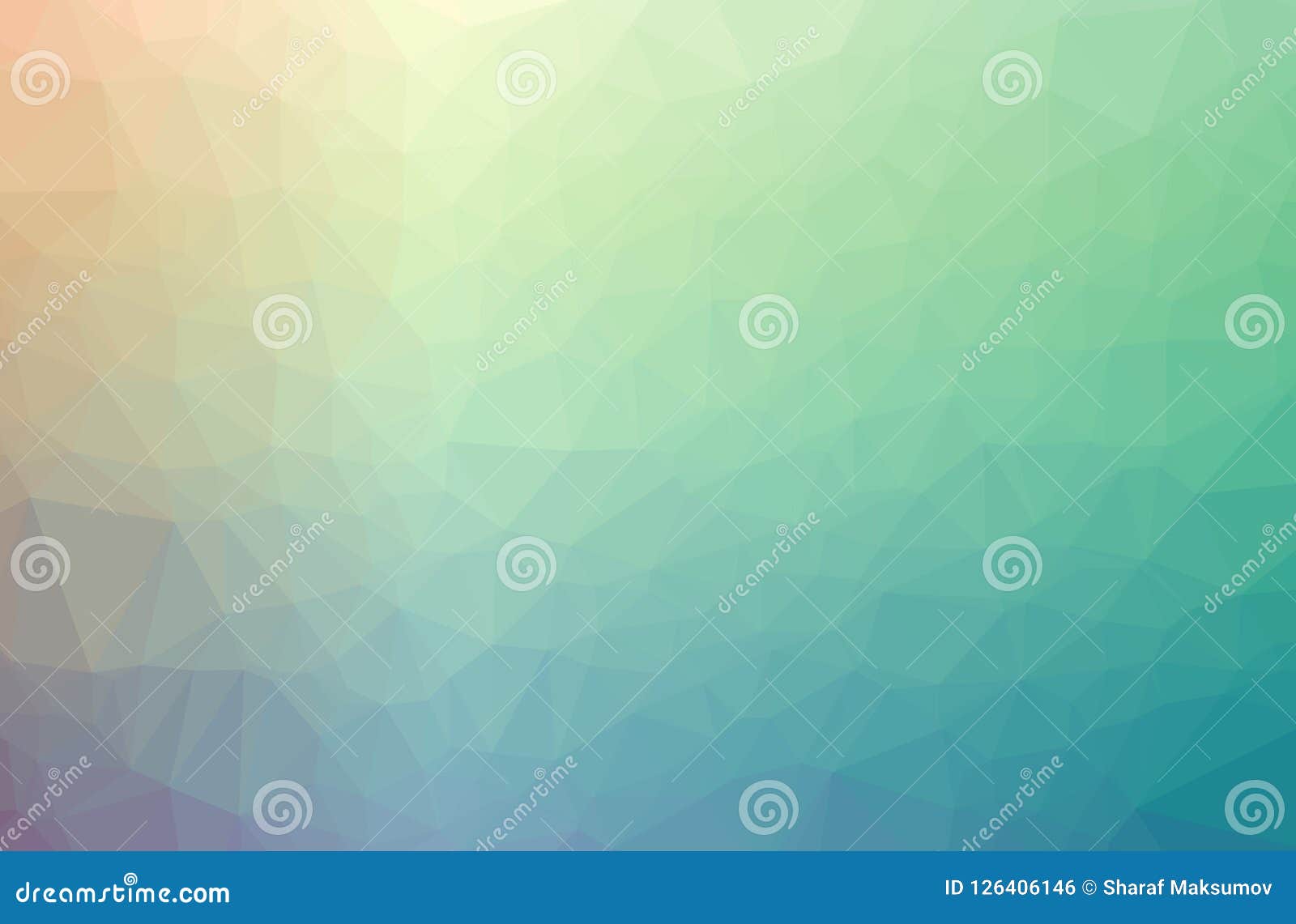 Illustration of Blue Abstract Low Poly Nice Multicolor Background ...