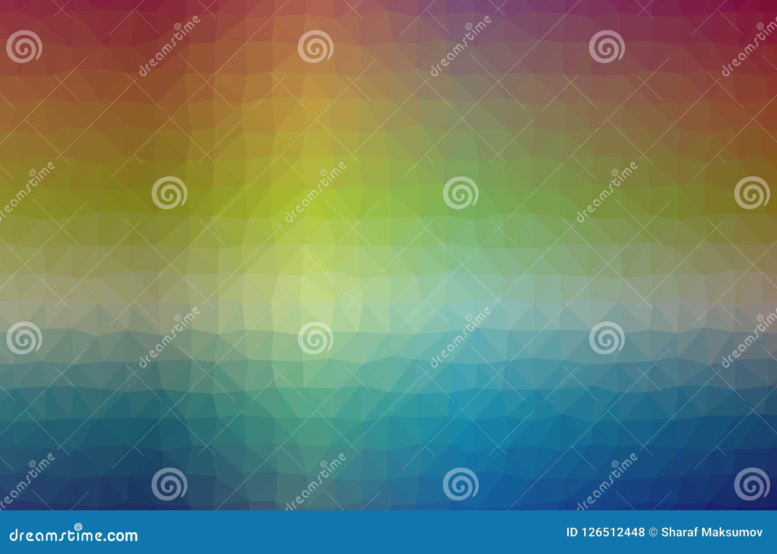 Illustration of Blue Abstract Low Poly Nice Multicolor Background ...