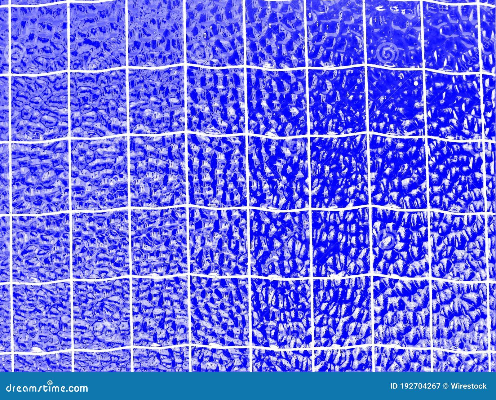 Illustration of Blue-colored Matte Glass with Square Shapes Stock ...