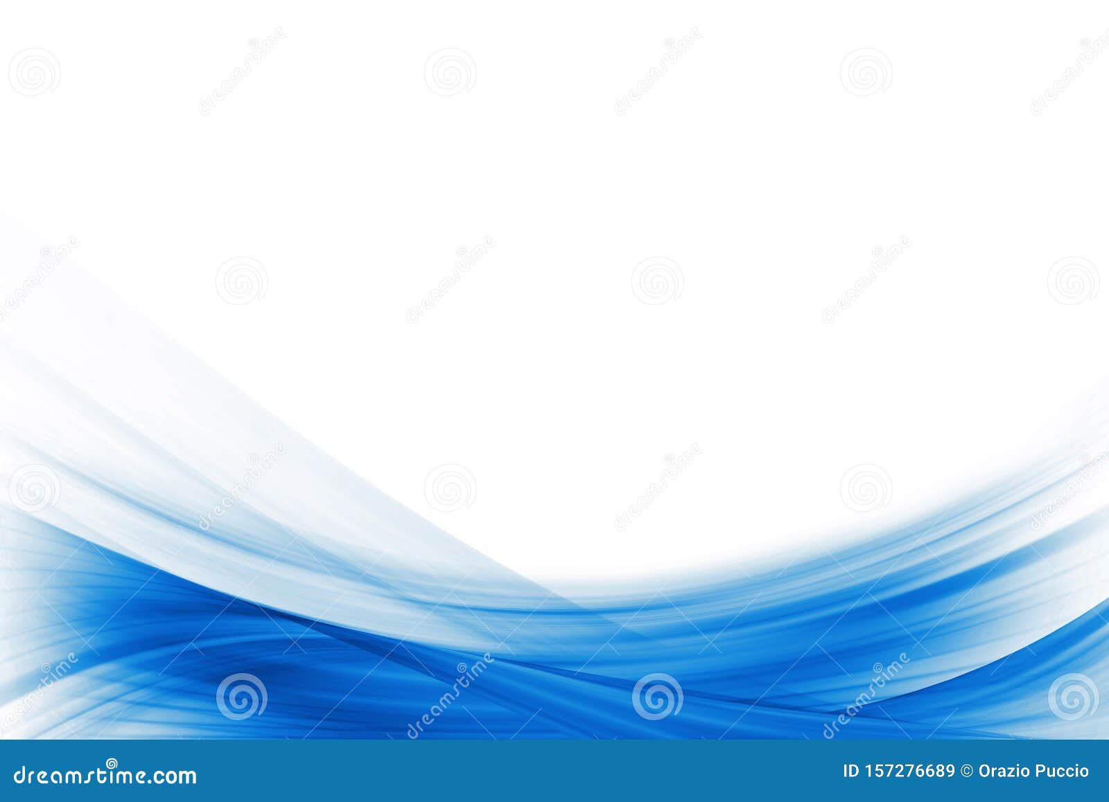 Illustration with Blue Gradient Dynamic Background Stock Illustration ...