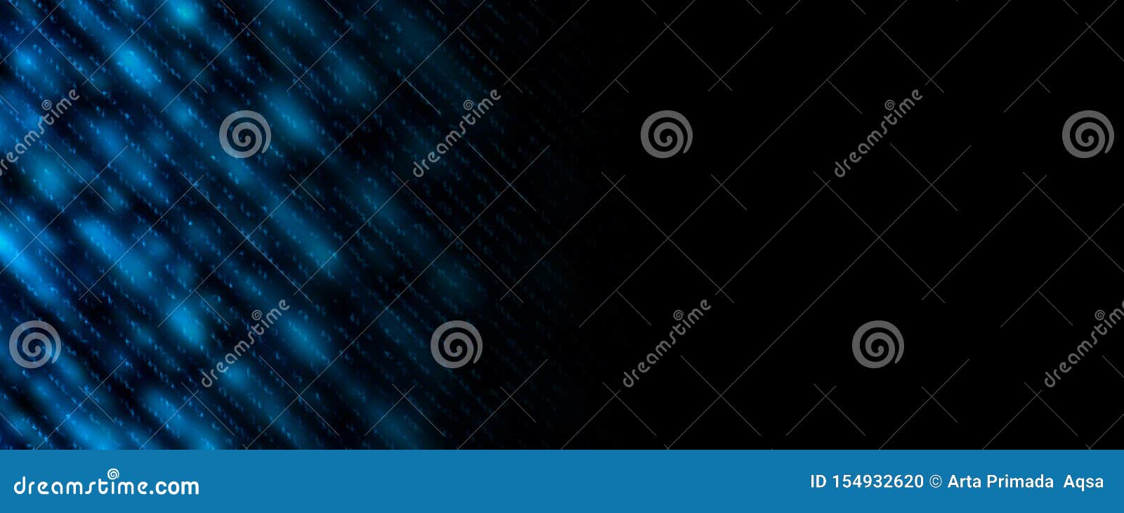 Illustration Blue Lines Rain Background Stock Illustration ...
