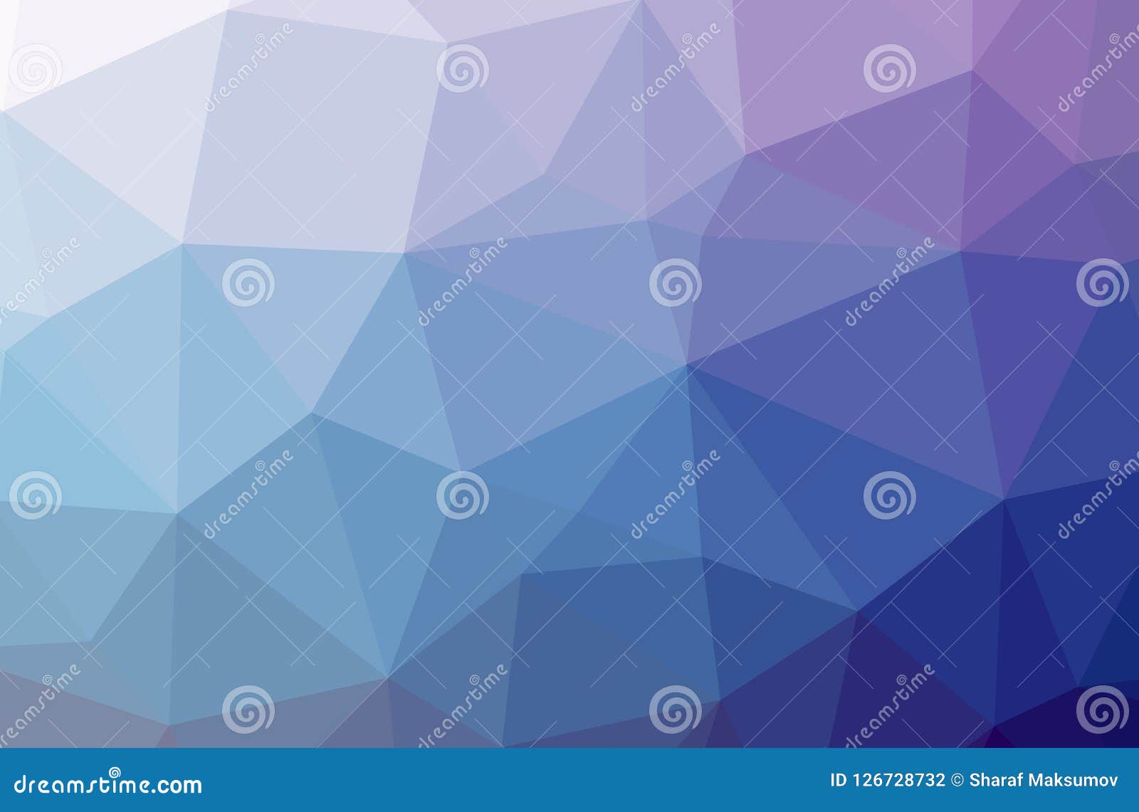 Illustration of Blue Low Poly Nice Multicolor Background. Stock ...