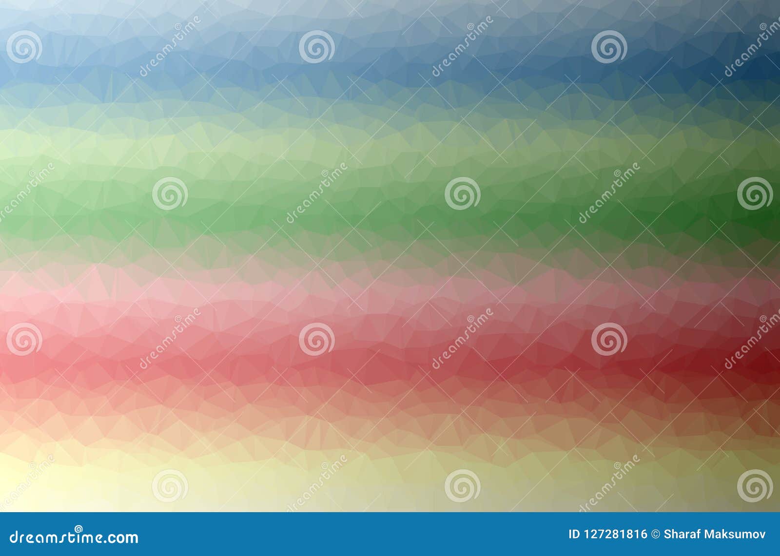 Illustration of Blue Low Poly Nice Multicolor Background. Stock ...