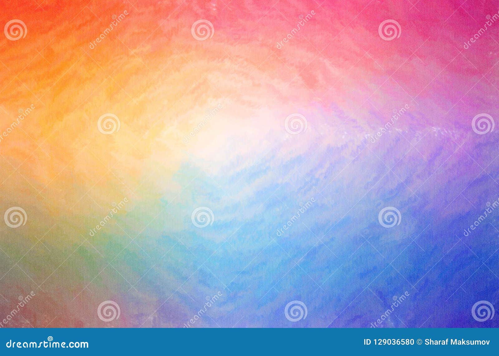 Illustration of Blue and Red Wax Crayon Horizontal Background. Stock ...