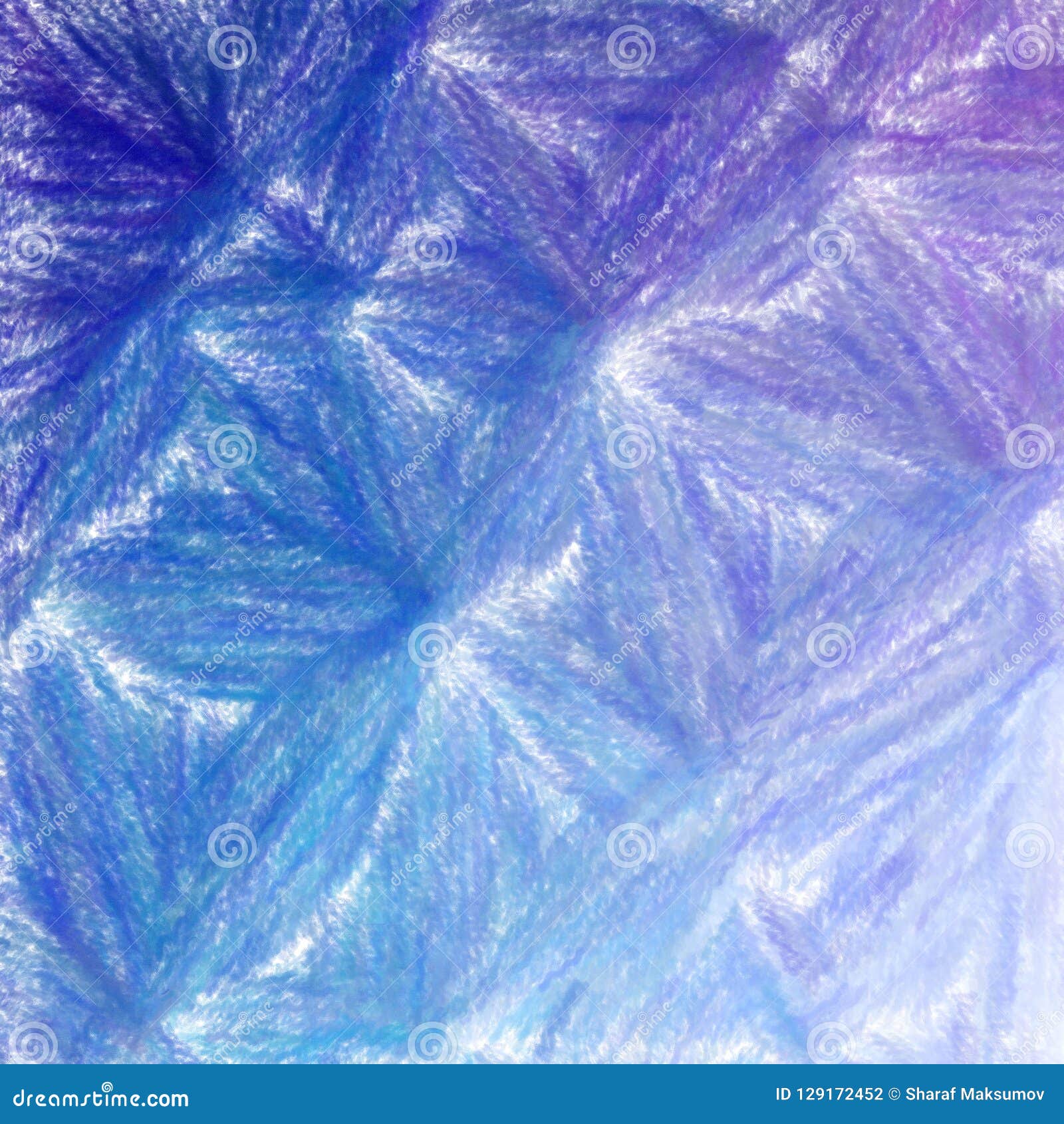 Illustration of Blue and Red Wax Crayon with Low Coverage Square ...