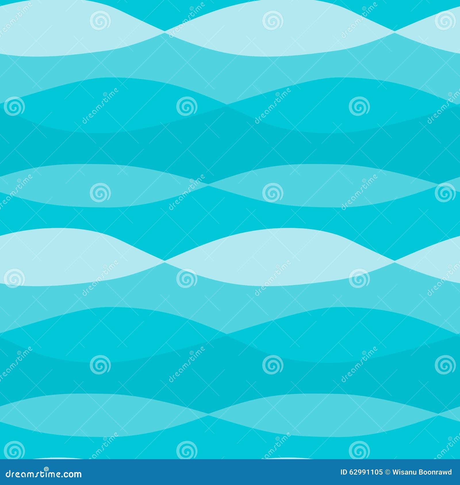 Illustration of Blue Shade Wave Seamless Background Stock Illustration ...