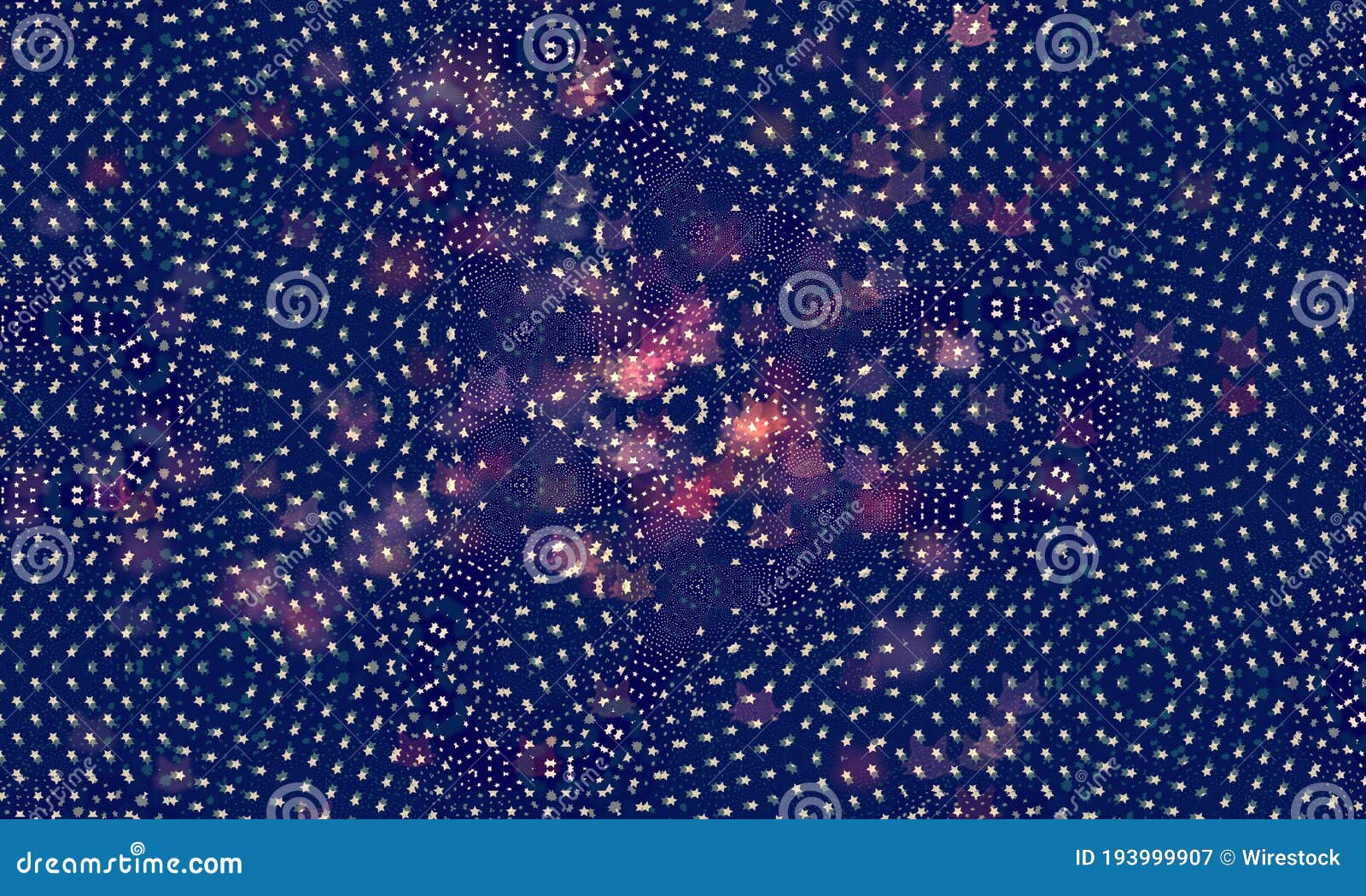 Illustration of Blue Texture with Star-shaped Patterns Stock ...