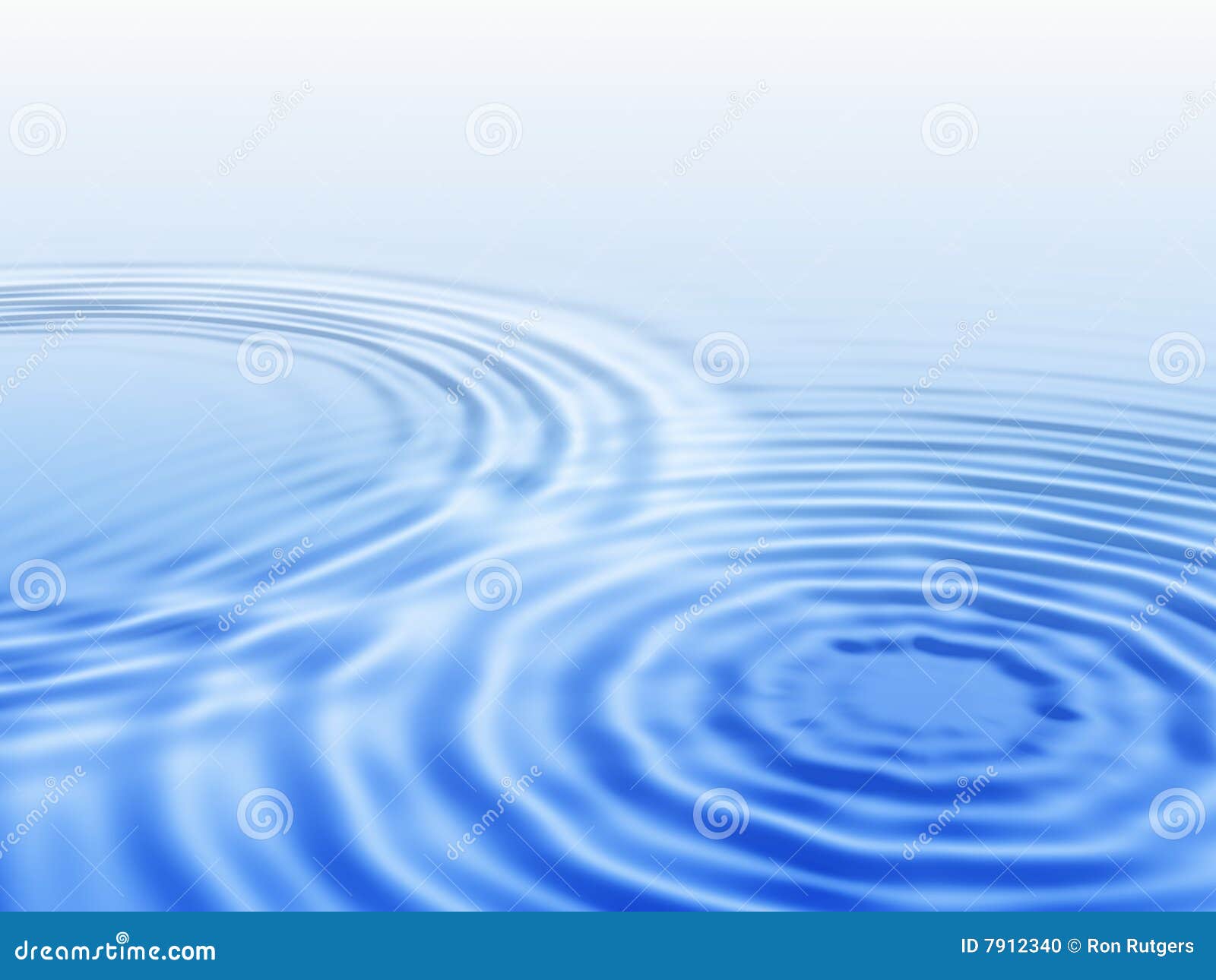 Illustration of Blue Water Ripple Stock Illustration - Illustration of ...