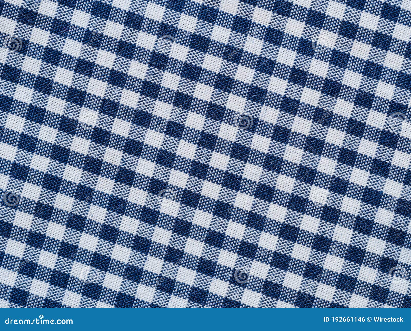 Illustration of Blue and White Checkered Texture Stock Photo - Image of ...