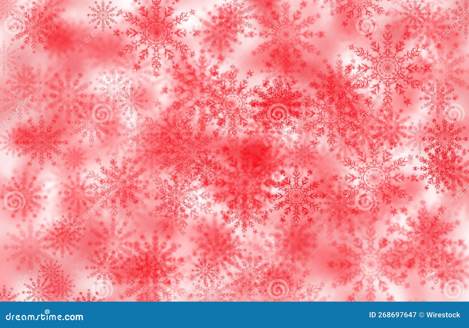 Illustration of a Blurred Red Floral Pattern Perfect for Textures and ...