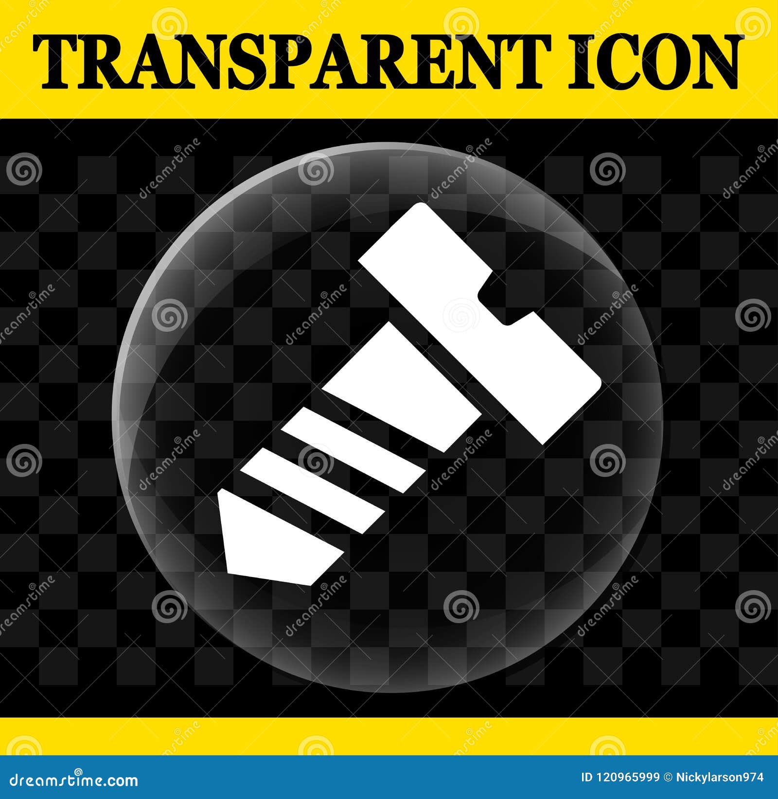 Bolt Vector Circle Transparent Icon Stock Vector - Illustration of ...