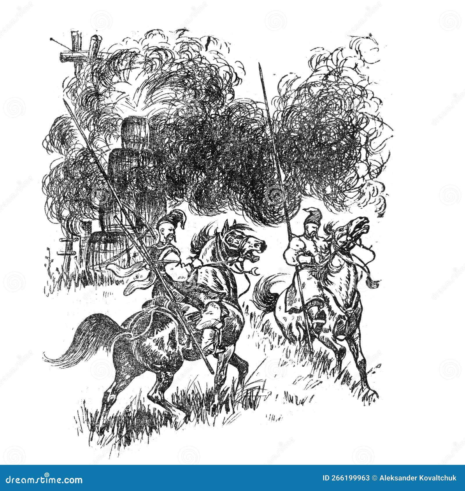 Illustration from the Book Bohdan Khmelnytskyi, M. Starytskyi Editorial ...