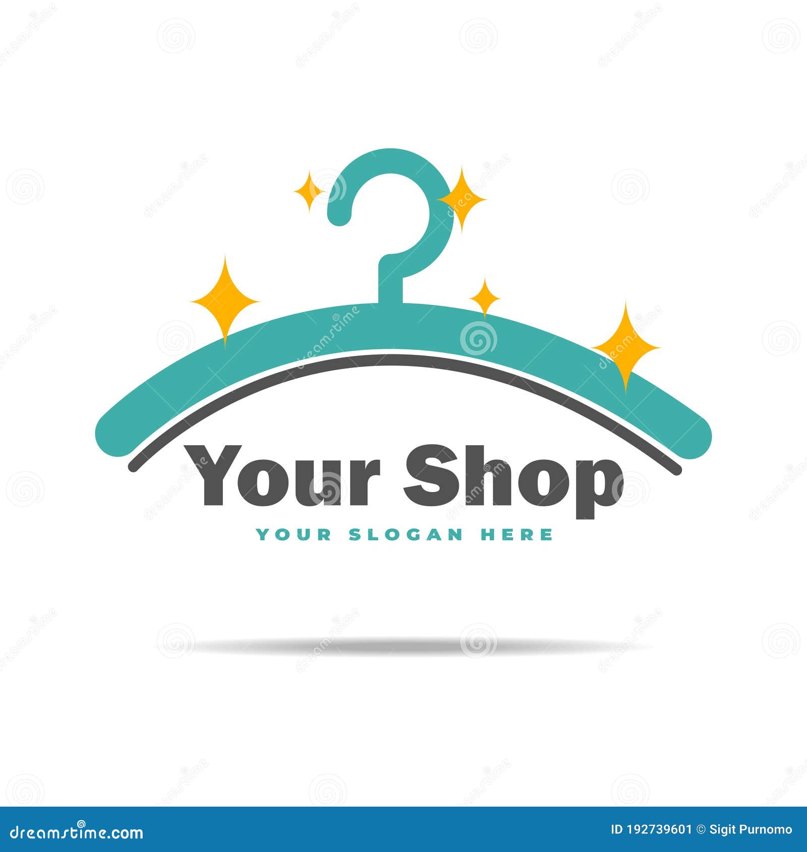 Illustration of Botique Logo Design Stock Vector - Illustration of ...