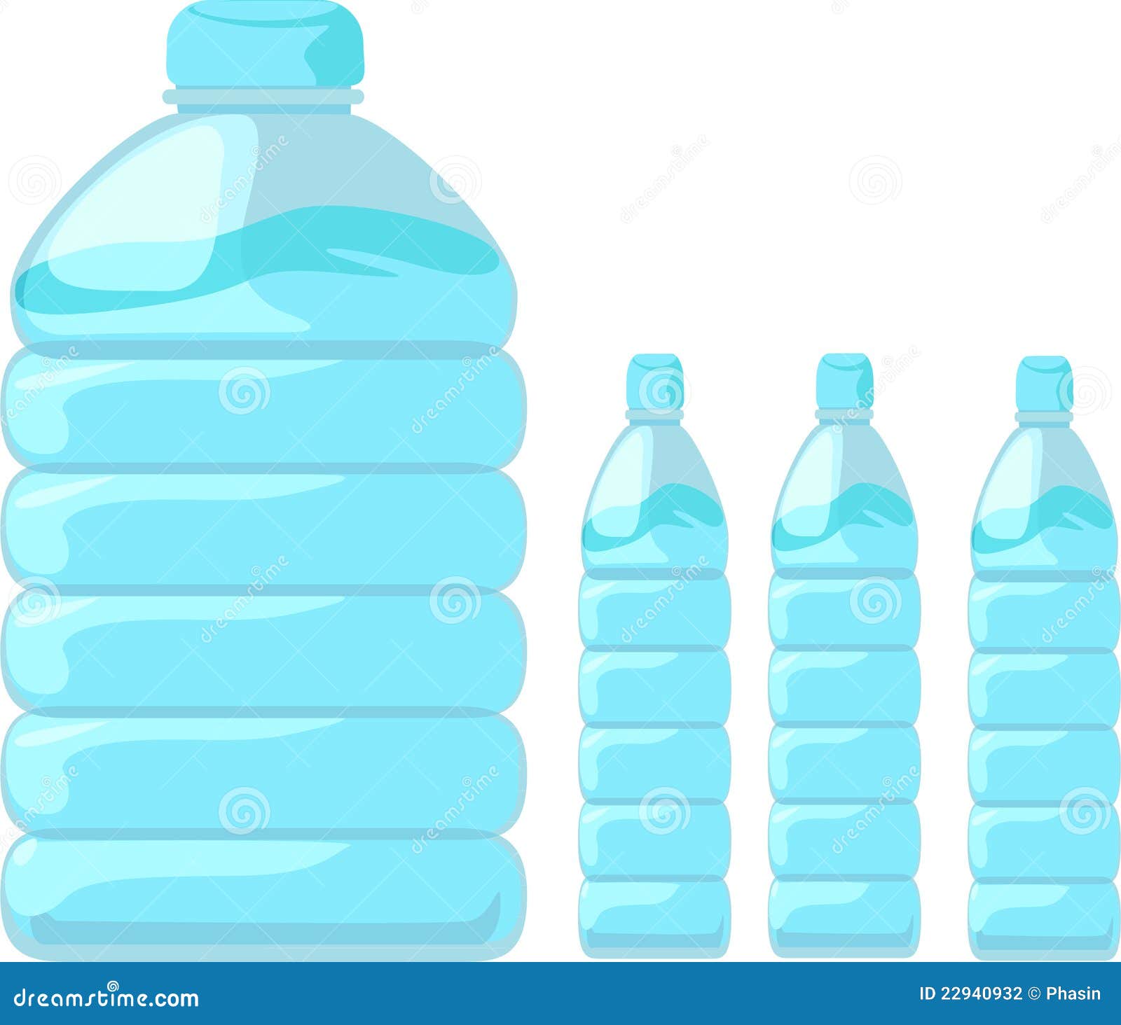 Illustration Of A Bottle Liters Icon. With Isolated White Backgrounds ...