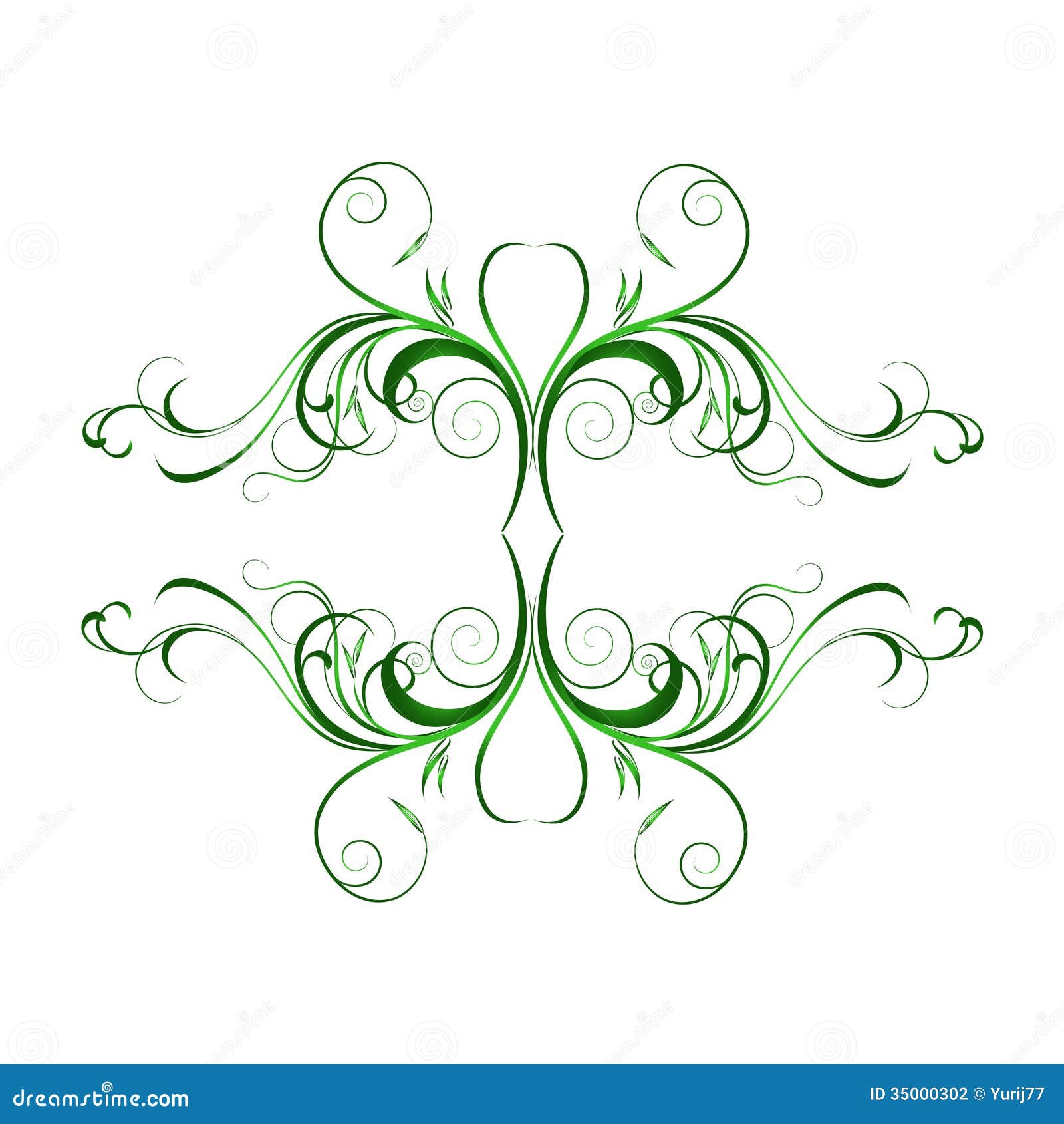 Illustration Branches Calligraphy Stock Vector - Illustration of copy ...