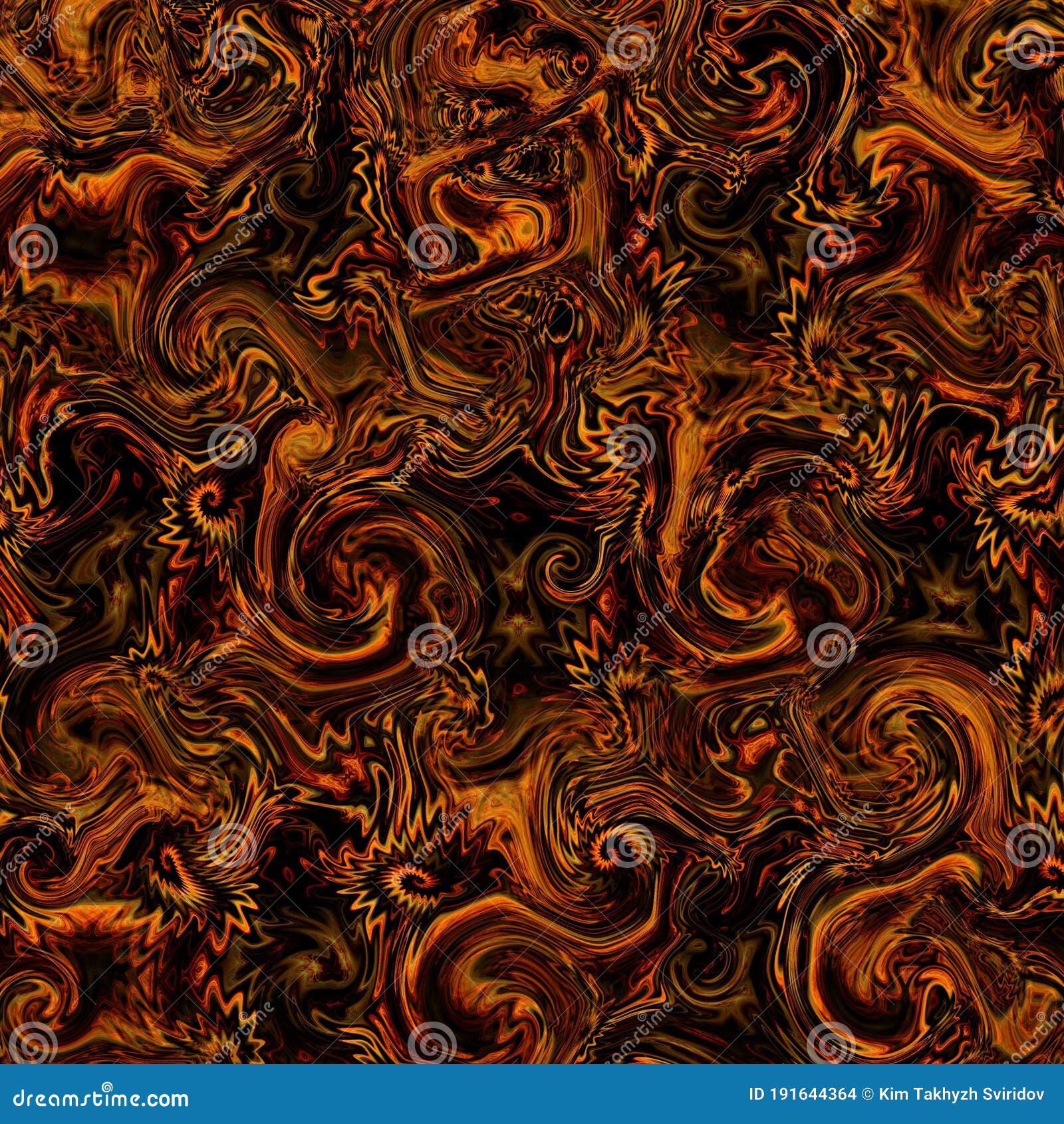 Illustration Bright Background of a Fiery Flame of Fire Stock ...