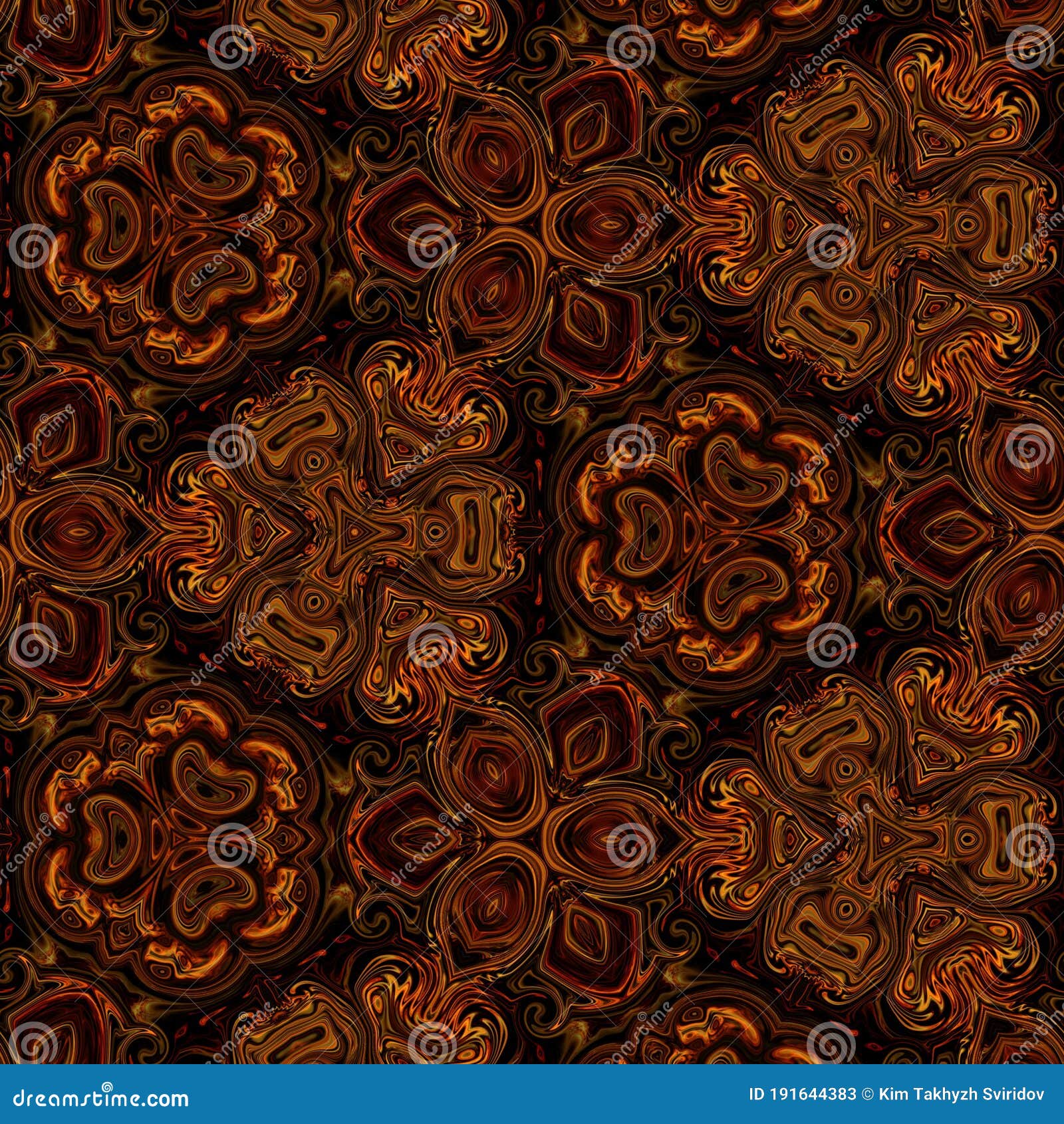 Illustration Bright Background of a Fiery Flame of Fire Stock ...