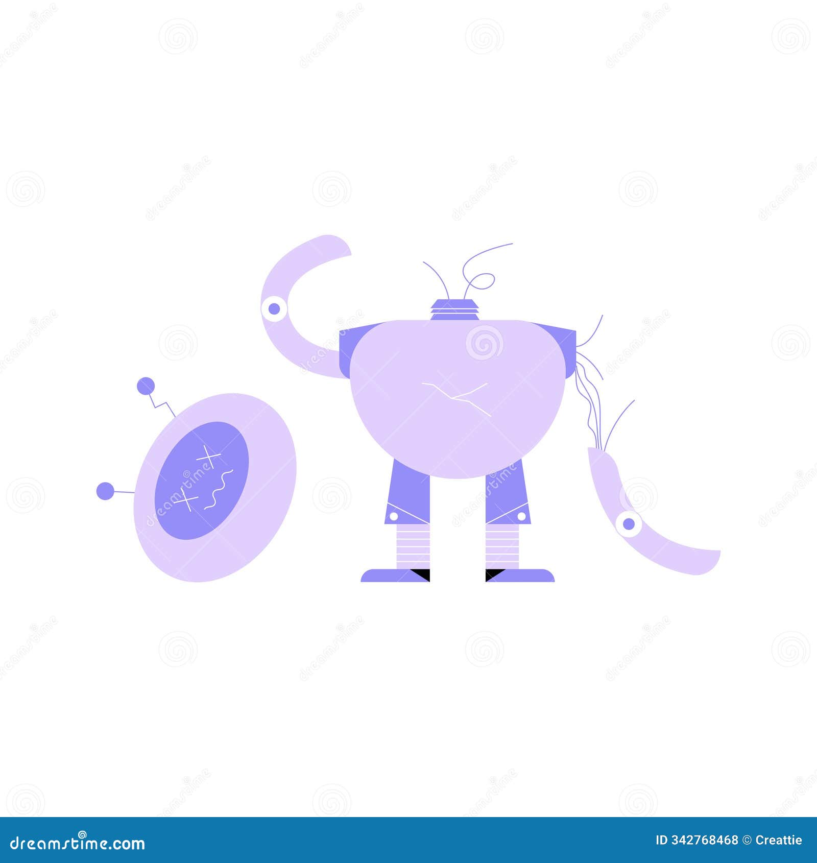 Detached Mechanical Arm Stock Photography | CartoonDealer.com #25557662