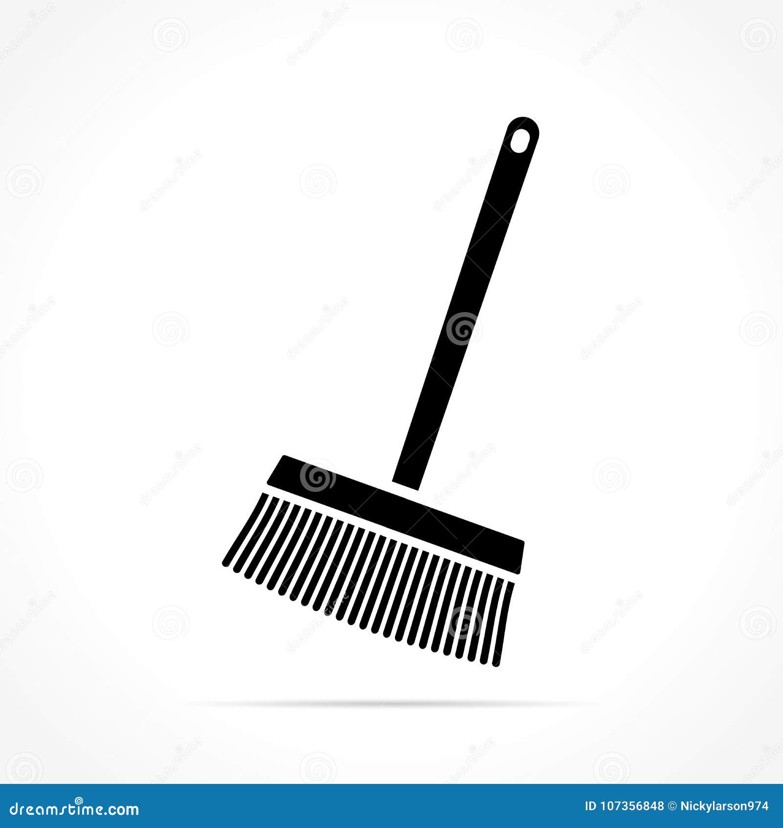 Broom Icon. Trendy Modern Flat Linear Vector Broom Icon On White ...