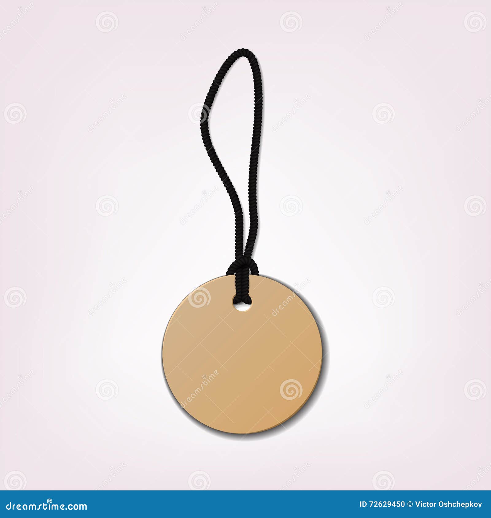 Illustration of brown tag stock vector. Illustration of sign - 72629450