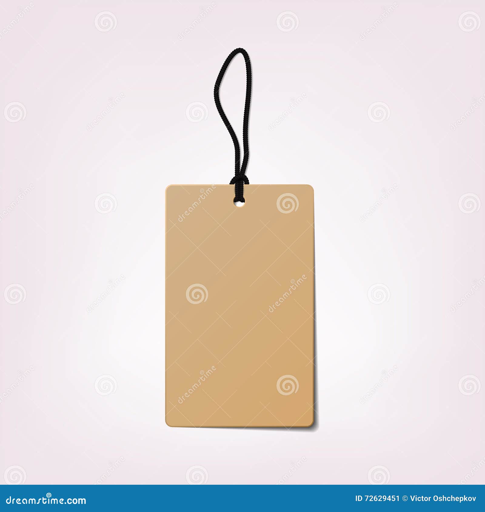 Illustration of brown tag stock vector. Illustration of sale - 72629451