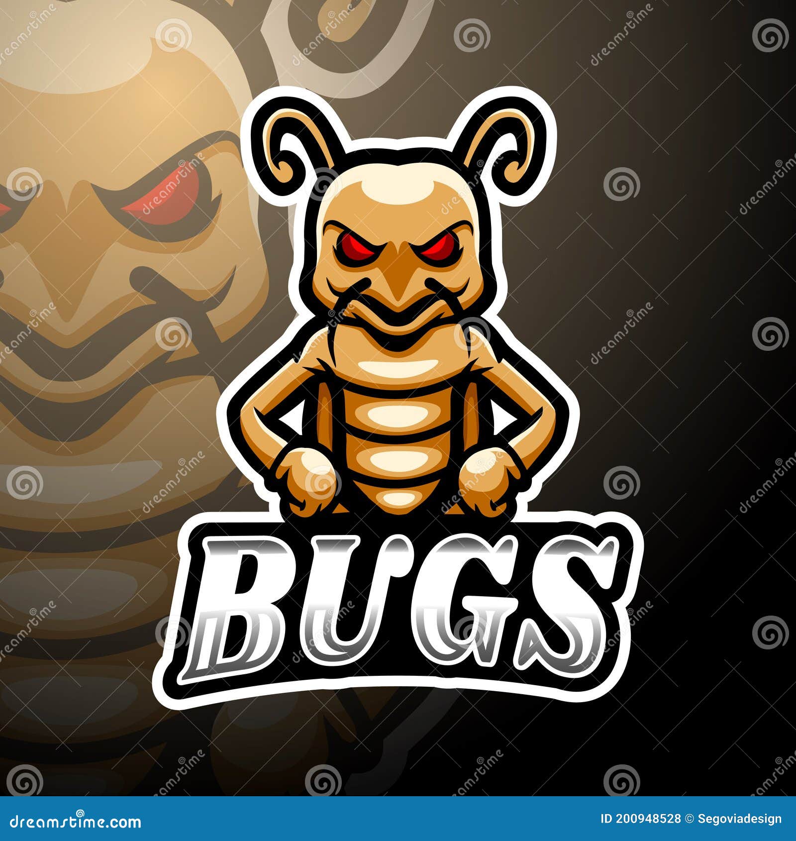 Bugs Logo Vector Illustration | CartoonDealer.com #58532156